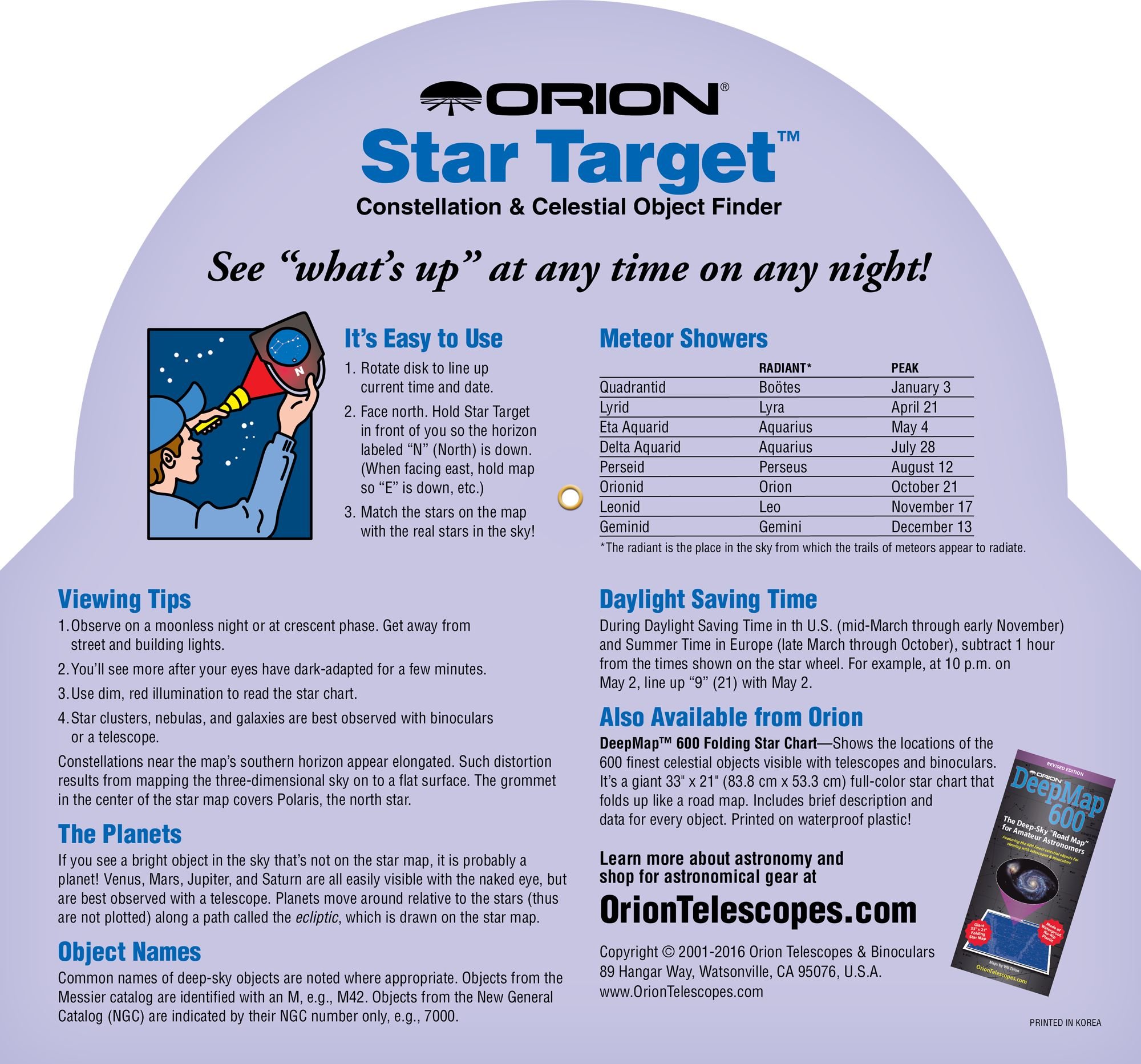 Monthly Star Chart Orion Telescopes Amp Binoculars