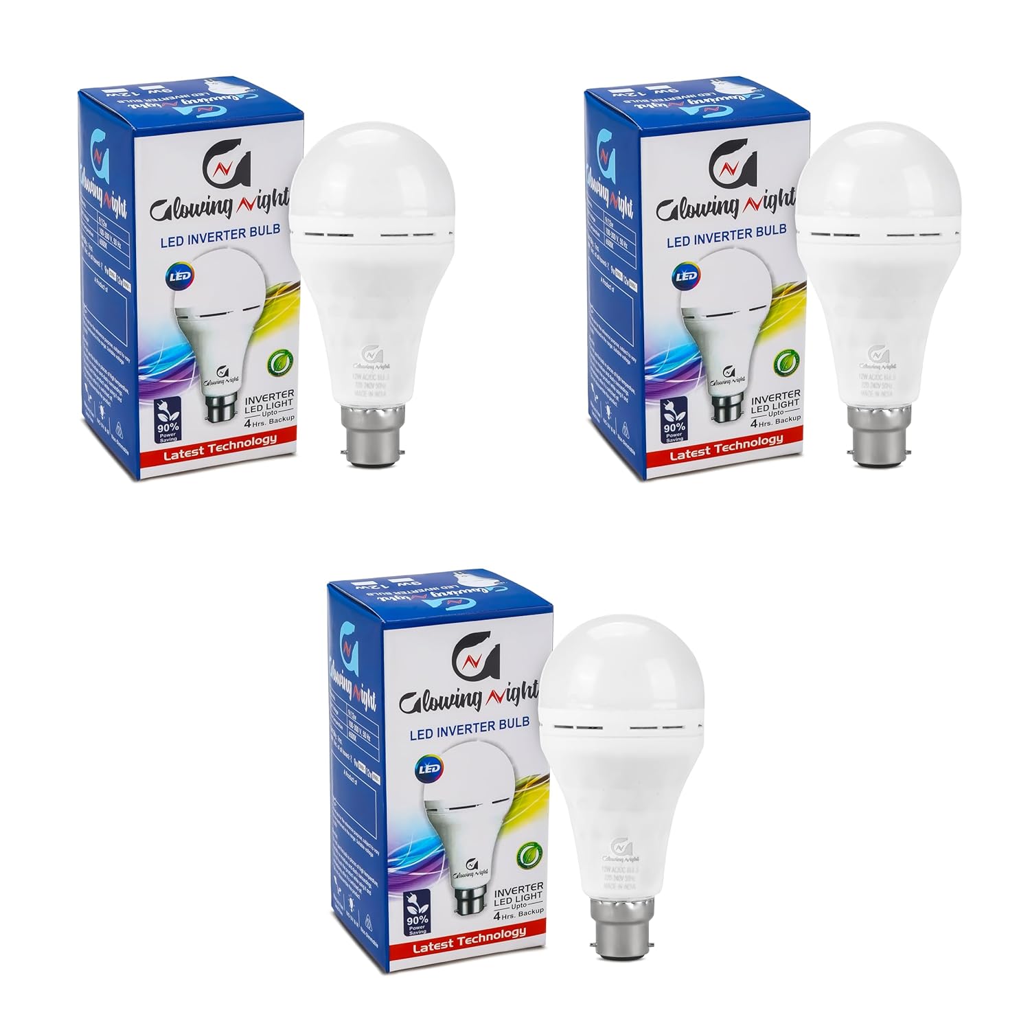 Buy LED Bulb for Power Cuts Rechargeable Light Bulb | Inverter Bulb ...