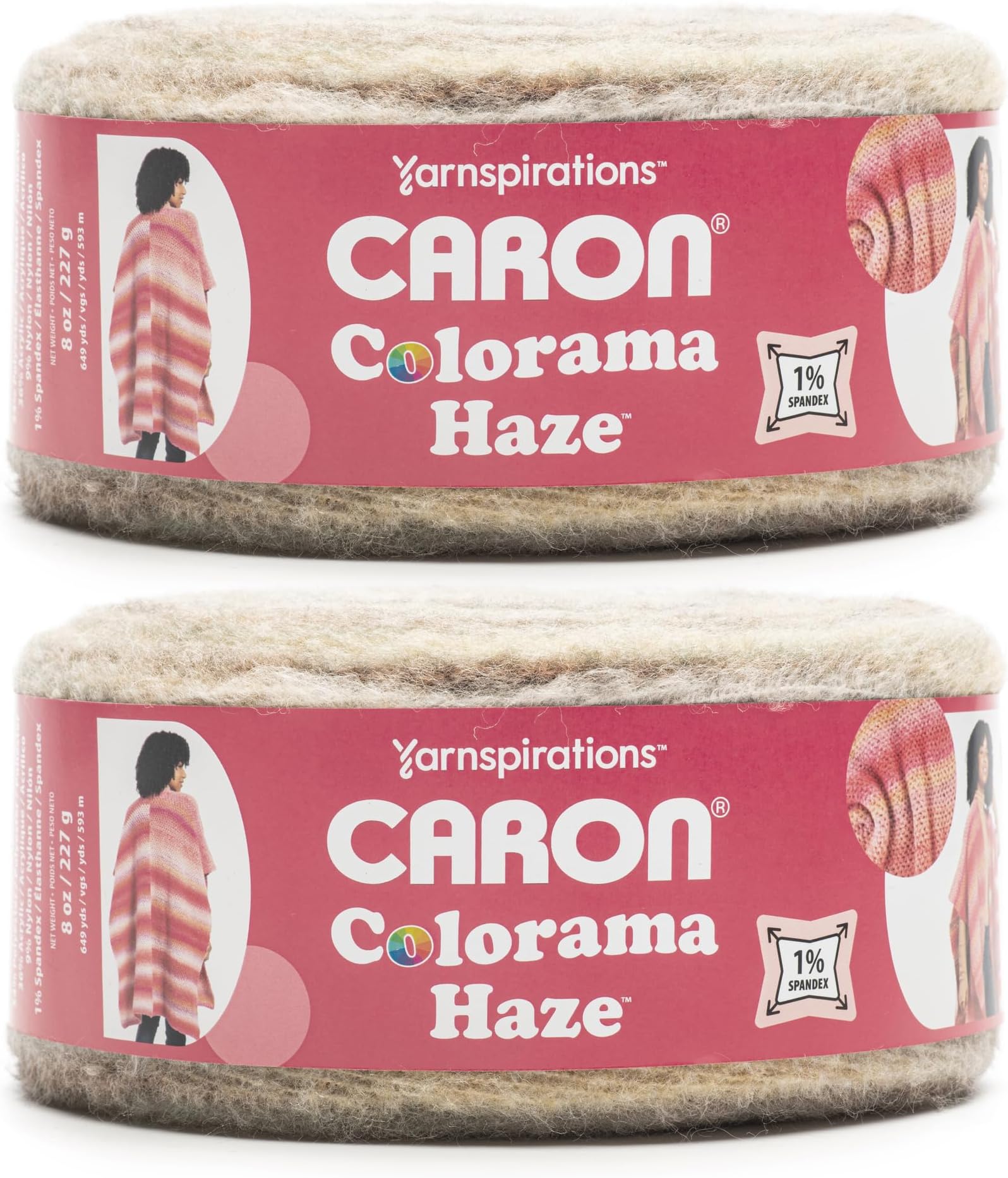 Amazon.com: Caron Colorama Halo Yarn-Rose Garden