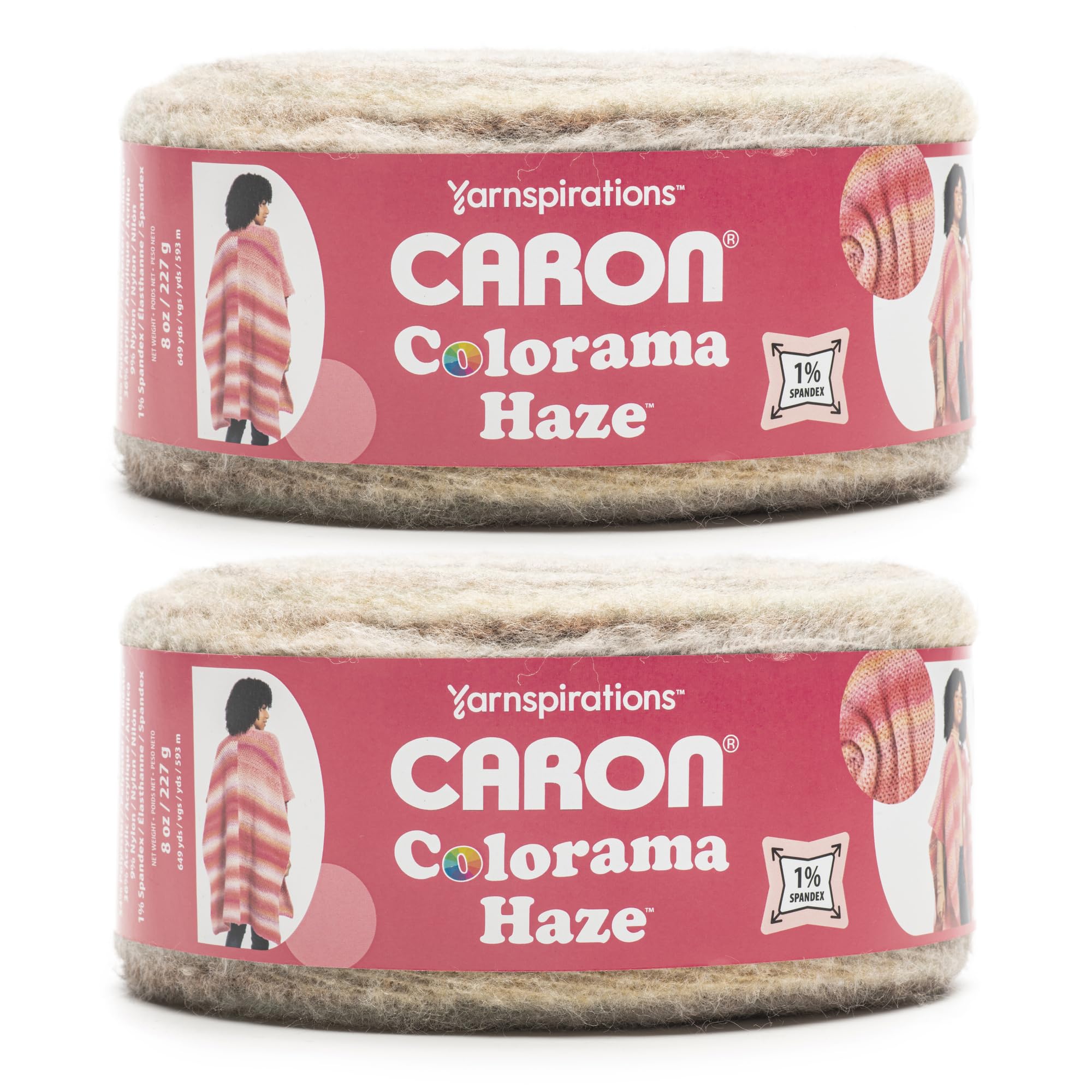 Amazon.com: Caron Colorama Haze Daydream 2 Pack of 227g Yarn