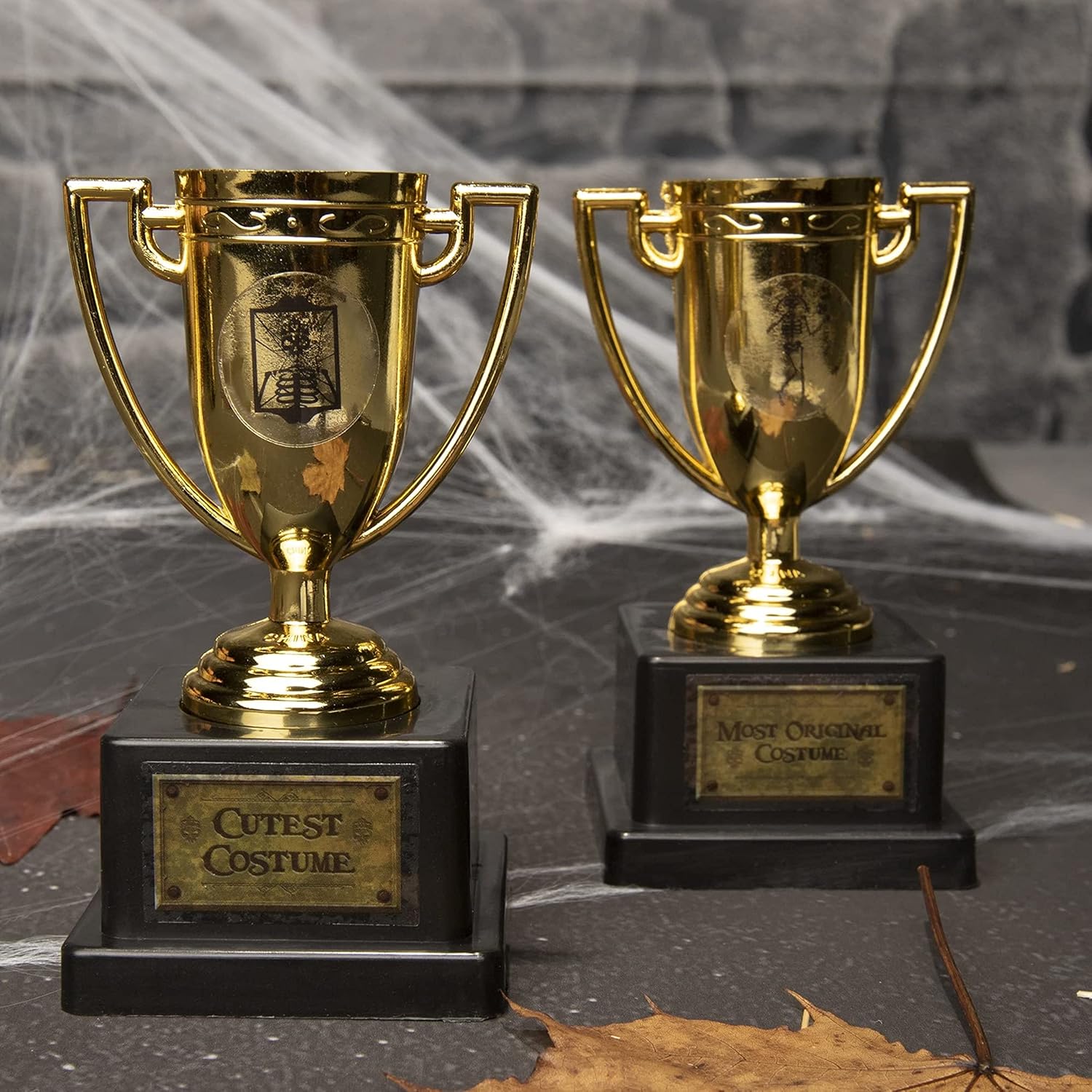Amazon.com: Halloween Costume Contest Trophies, 5-Pack – Customizable ...