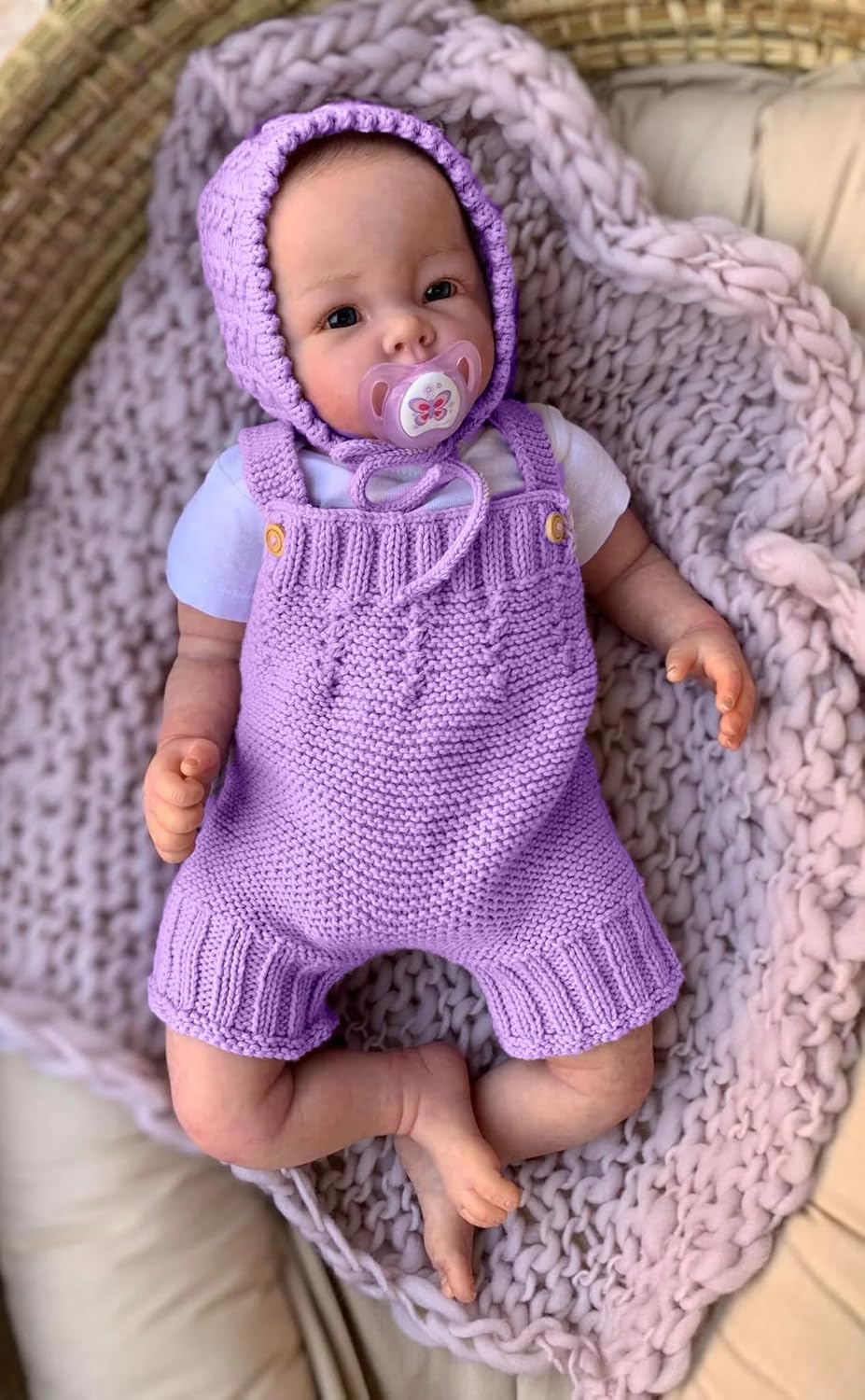 Amazon.com: Anano 20 Inches Realistic Reborn Baby Doll - Lifelike ...