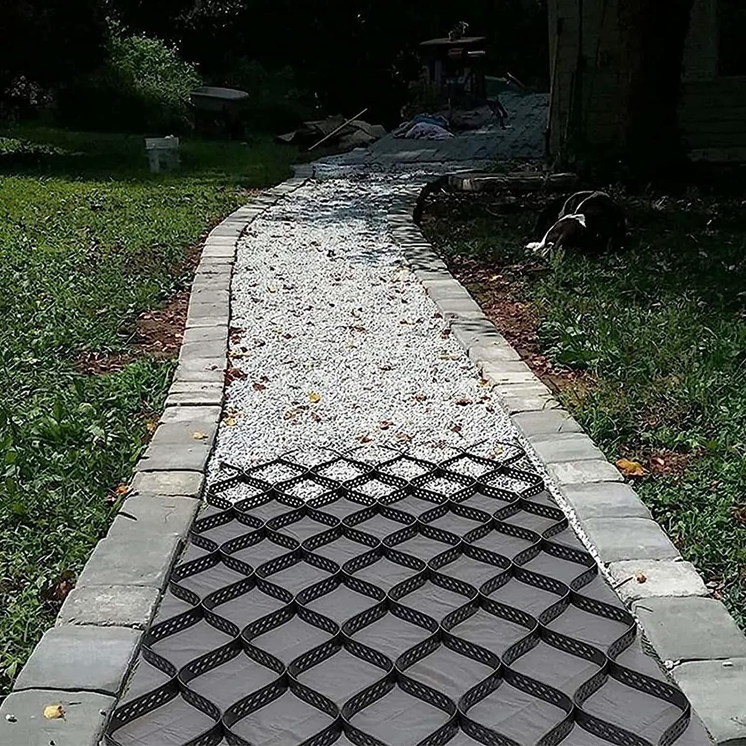 Amazon.com : COZMAX Grass Pavers/Golf Courses/Subgrade Work Geo Grid,2 ...