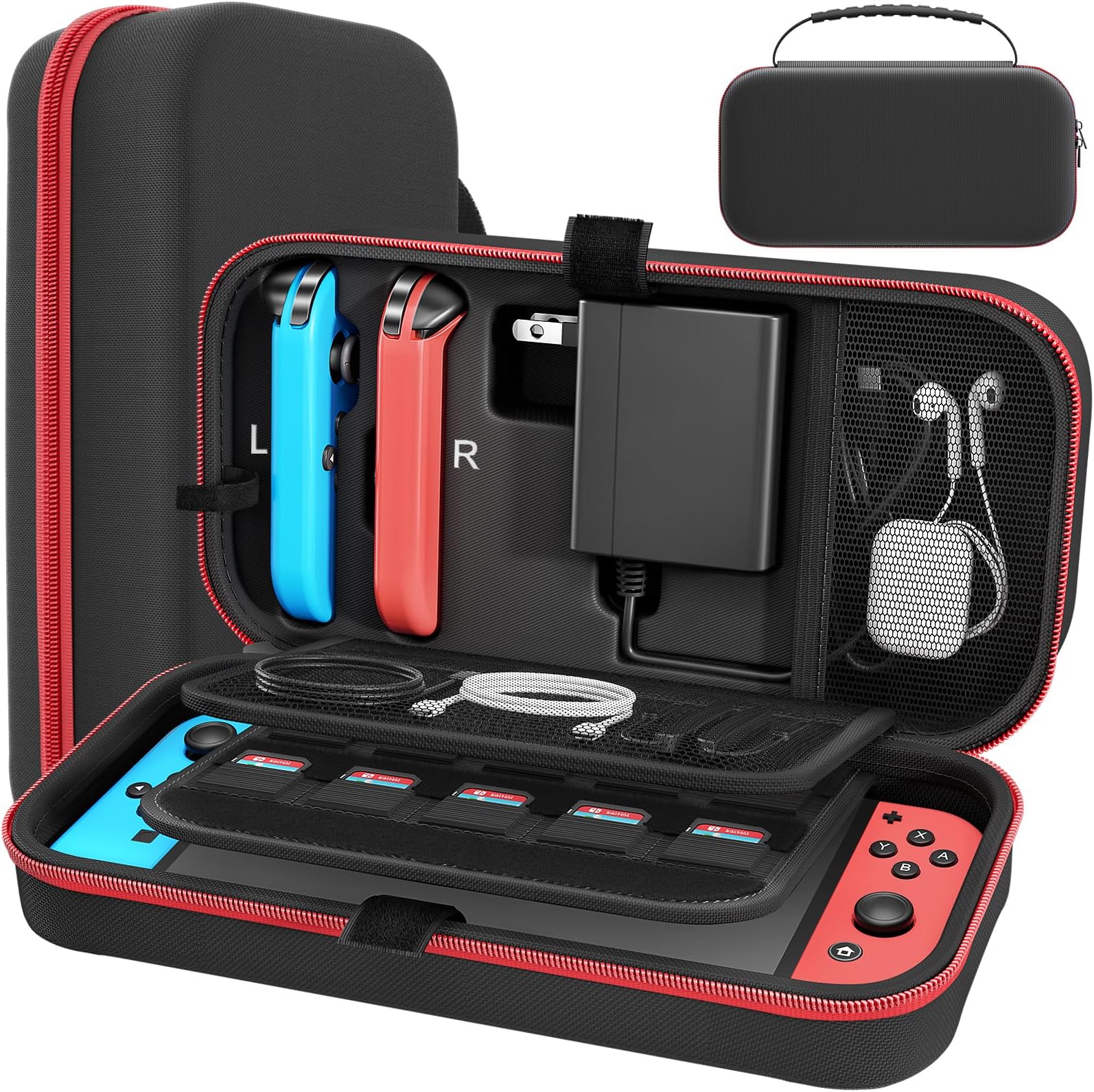 Fenolical Switch Carrying Case Compatible with Nintendo Switch/Switch ...