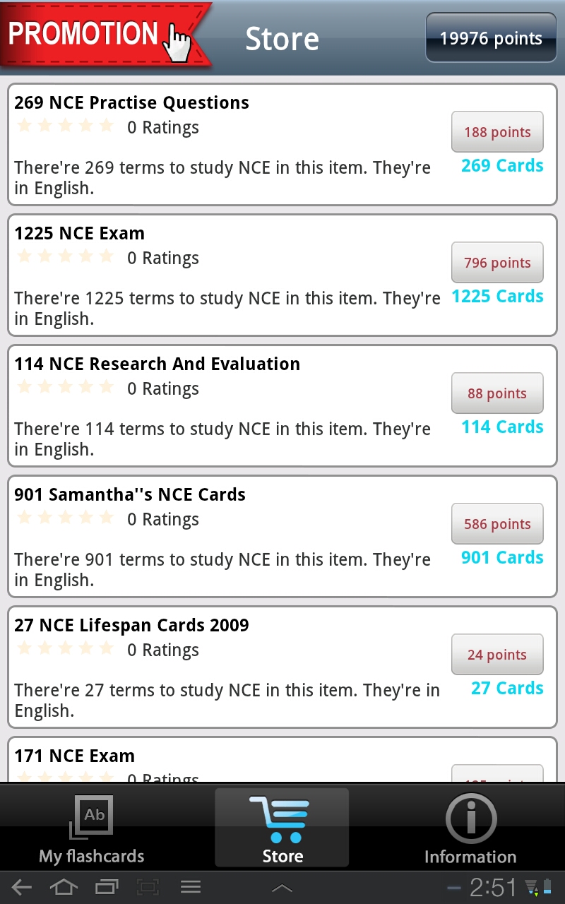 New NCE Flashcards-English - App on Amazon Appstore