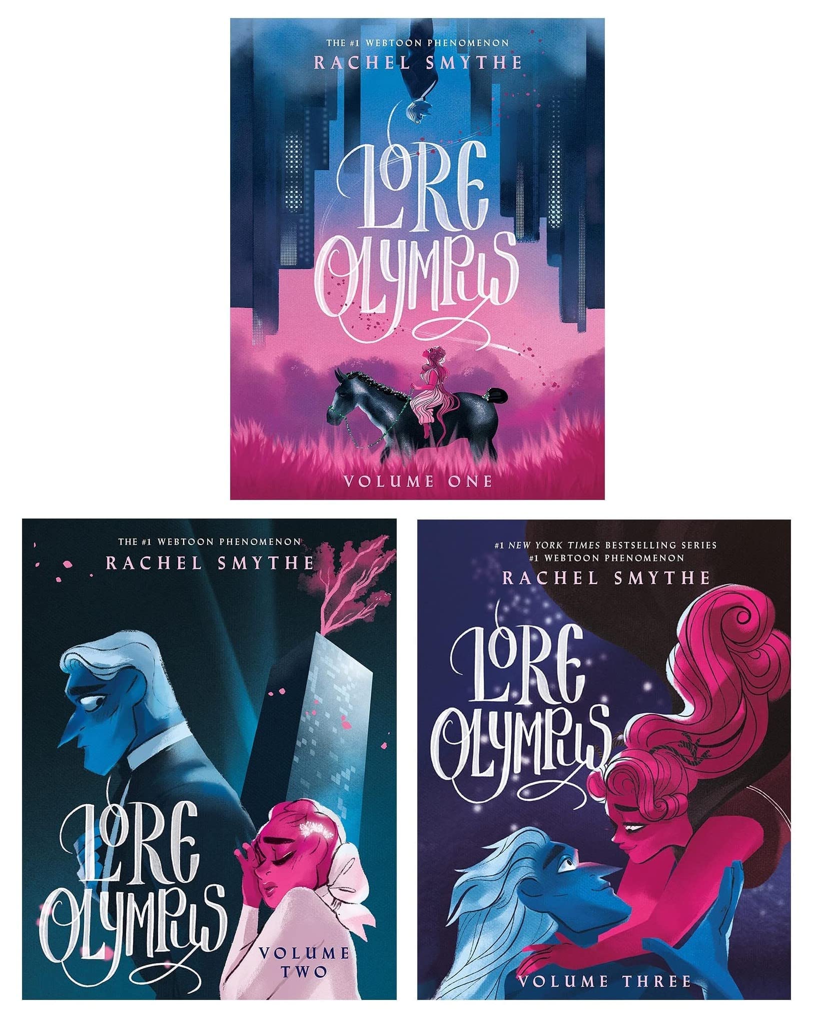 Lore Olympus 3 Books Collection Set (Volume 1, 2 & 3): Rachel Smythe ...