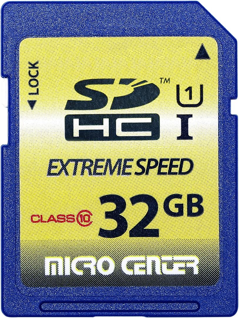 Amazon.com: 32GB Class 10 SDHC Flash Memory Card Full Size SD Card USH ...
