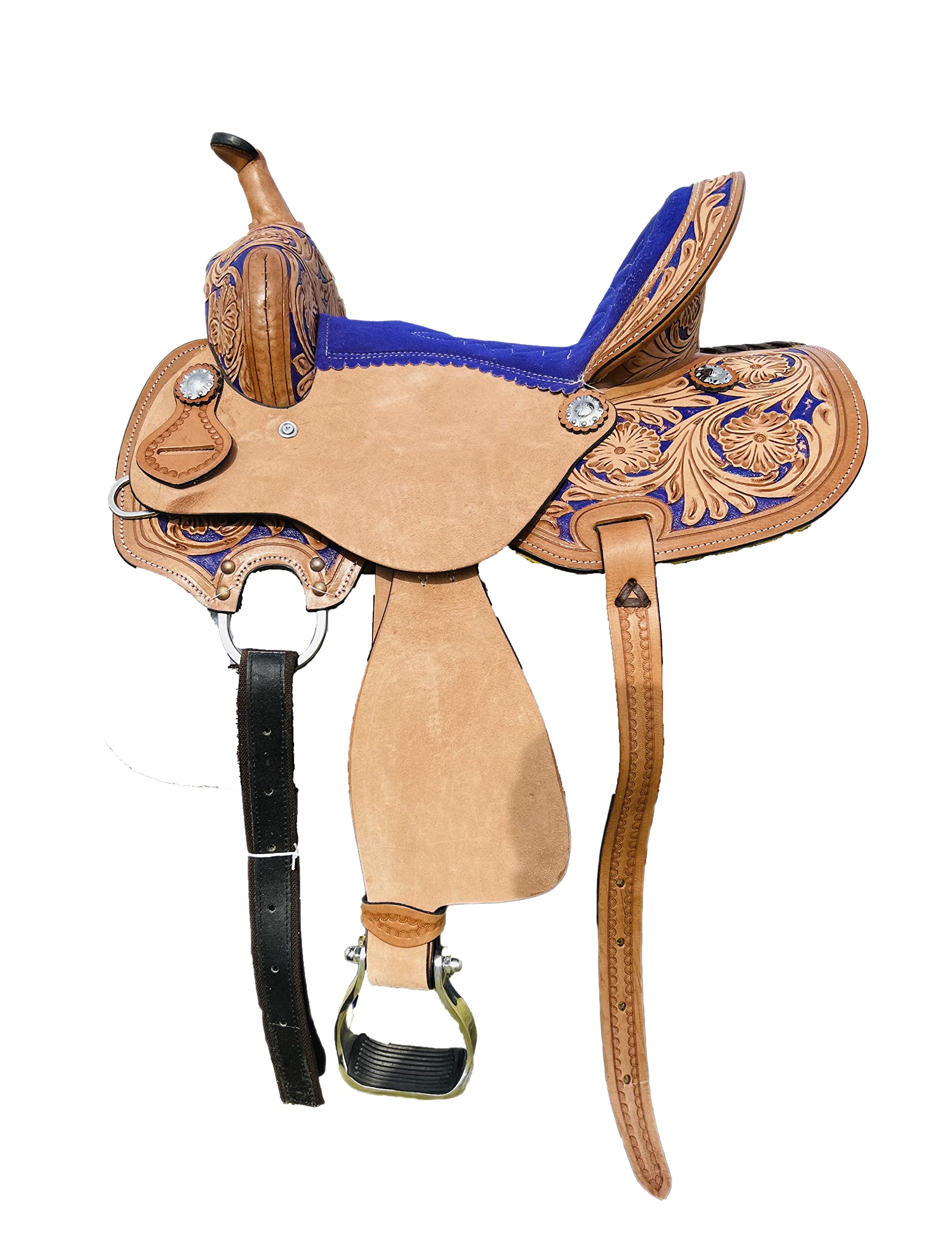 Snapklik.com : RESISTANCE Western Kids Horse Barrel Saddle For Horse ...