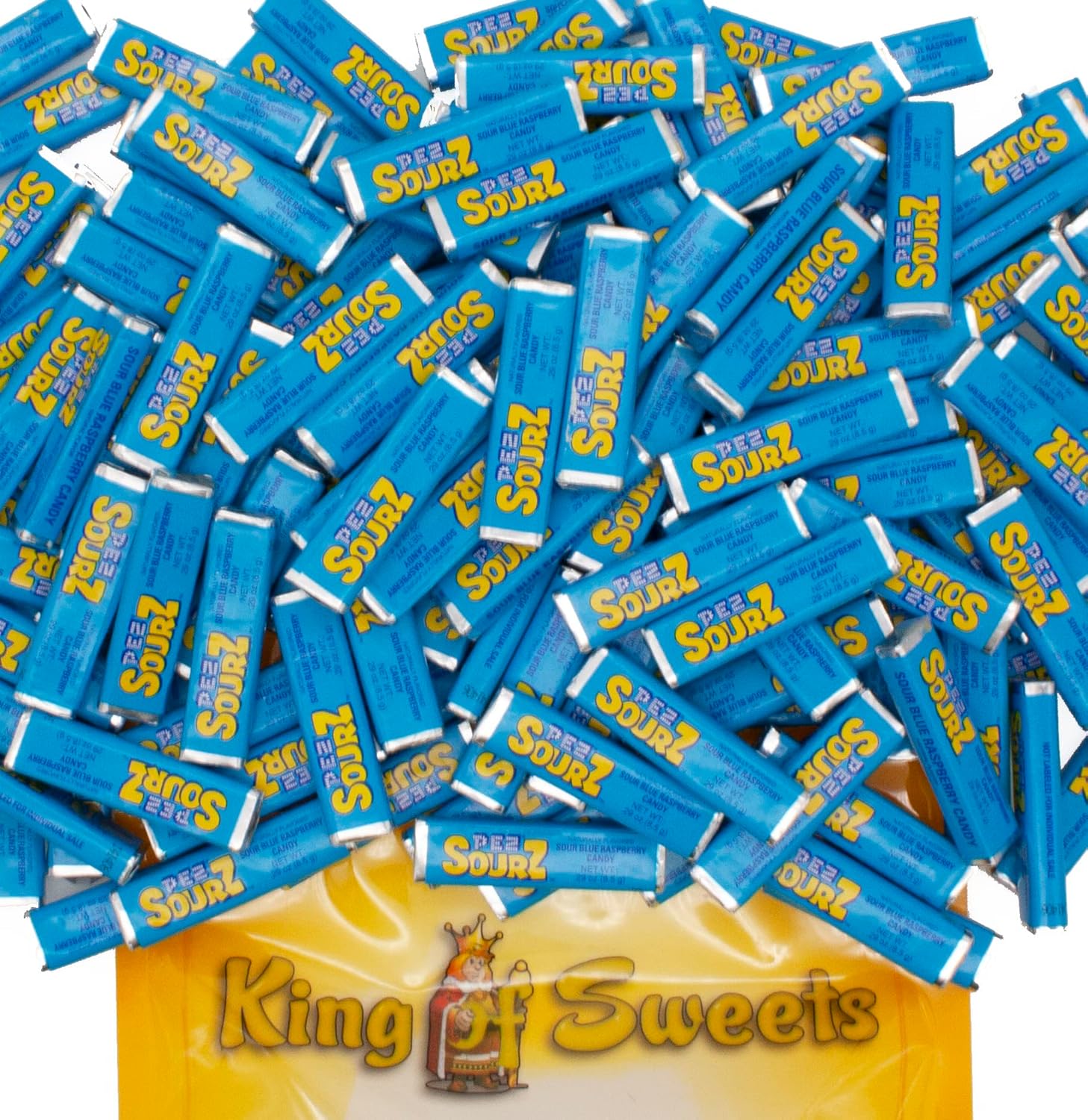 Amazon.com : Pez Sour Blue Raspberry Flavor Refills | 2 Pound ...