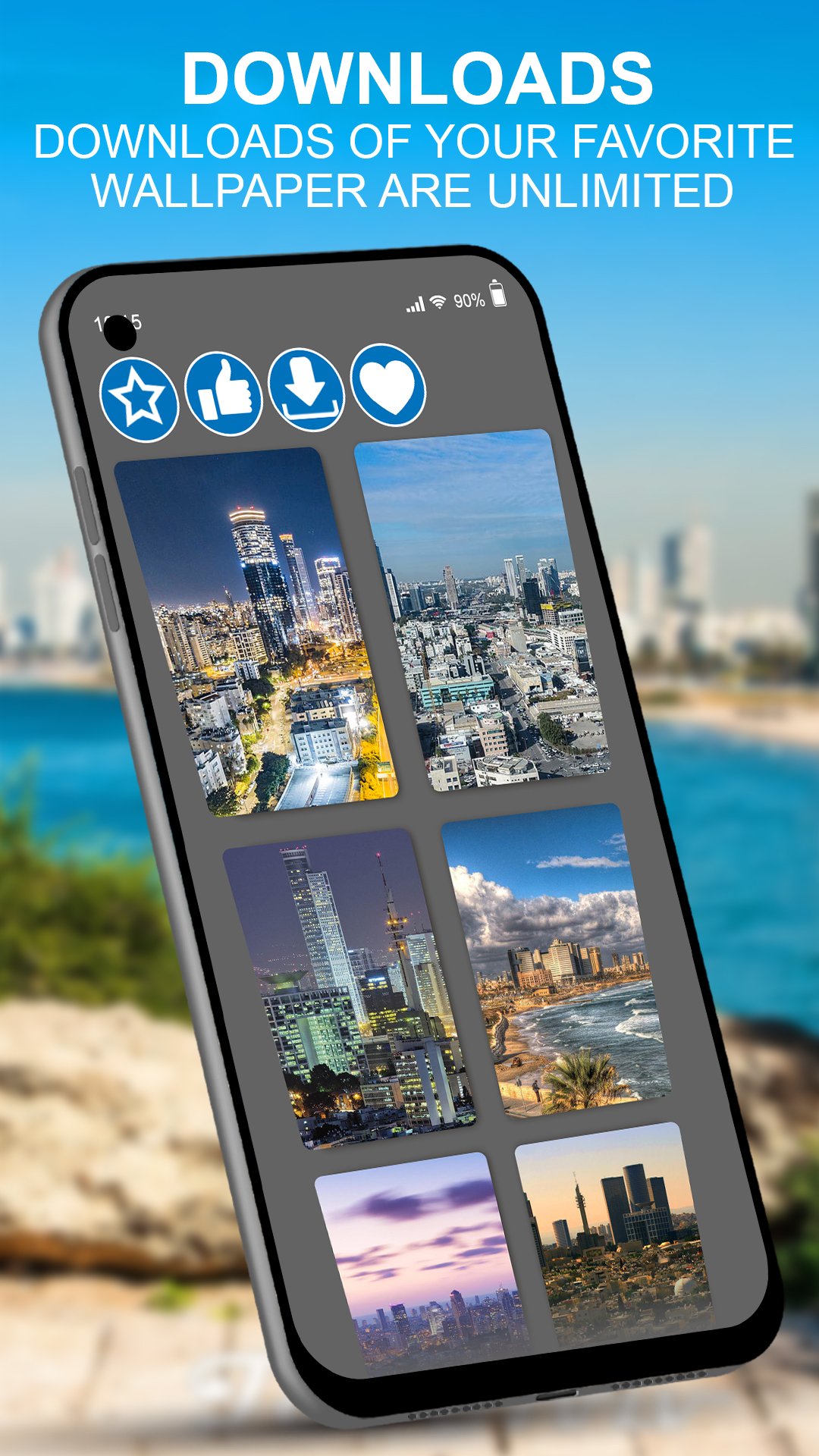 Tel Aviv City Wallpaper 4K - App on Amazon Appstore