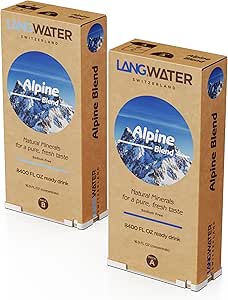 Amazon.com: LANGWATER Alpine Blend Natural Mineral Blend Set - Mineral Mix to Enhance Your Water ...