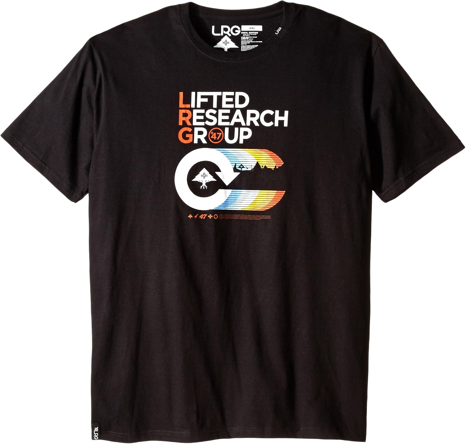 Amazon.com: LRG Men's Big-Tall Stack T-Shirt, Black, 3X : Clothing ...