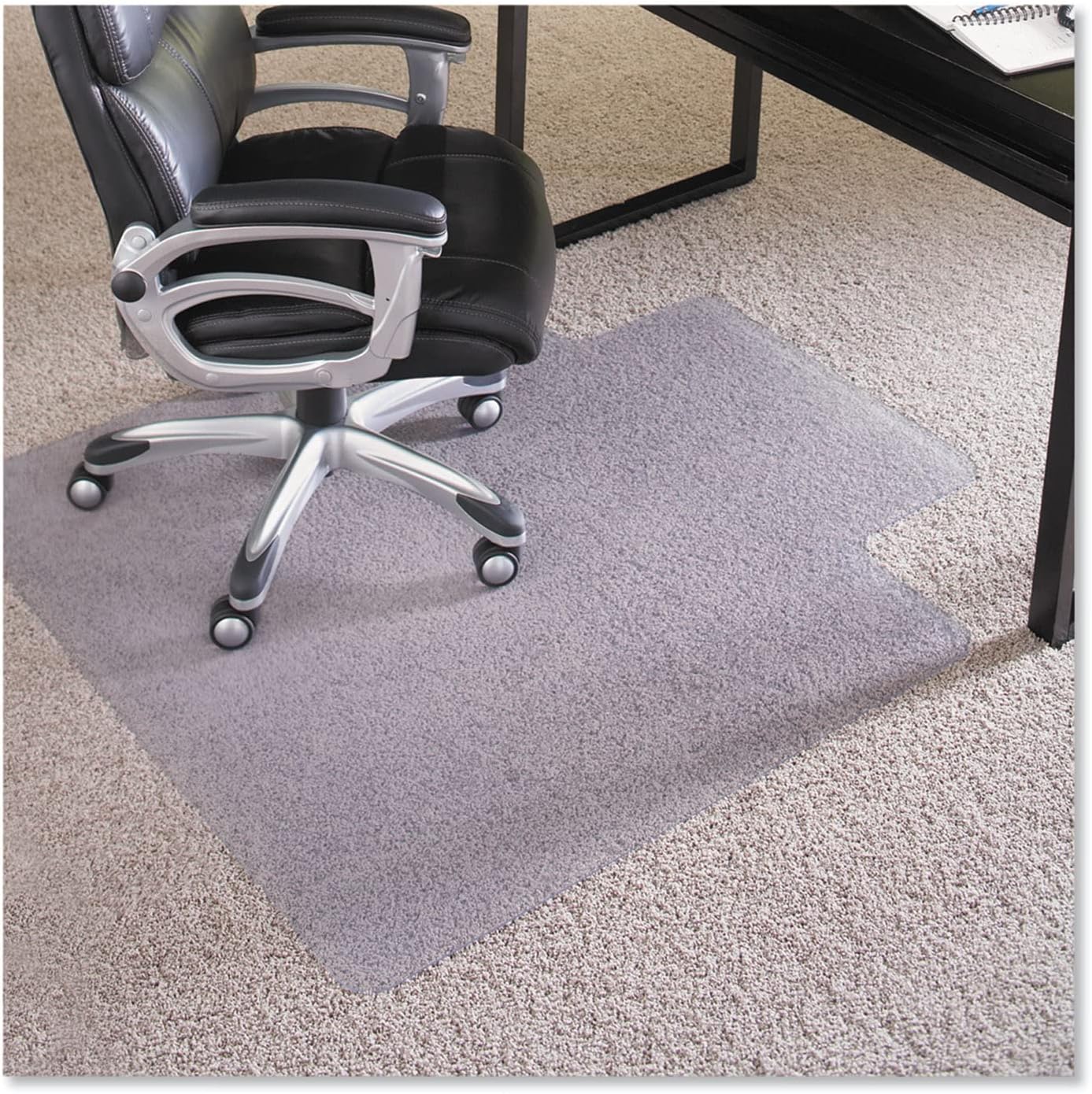 Amazon.com: ES Robbins 124154 45x53 Lip Chair Mat, Performance Series ...