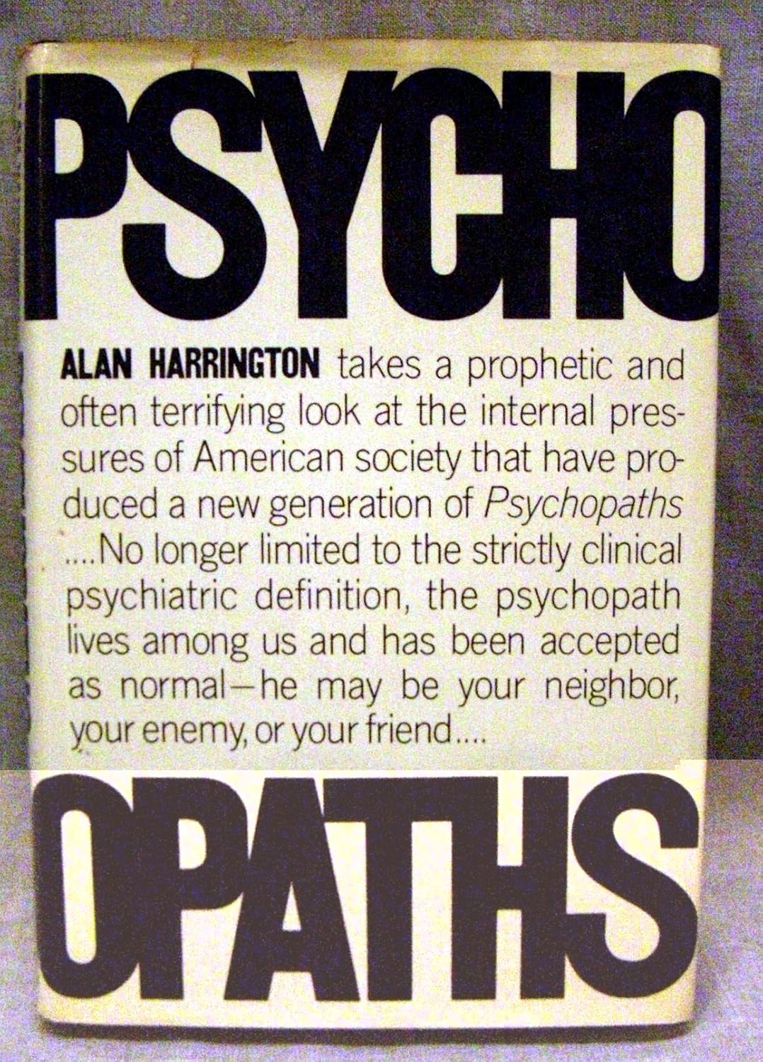 Psychopaths: Alan Harrington: 9780671211929: Amazon.com: Books