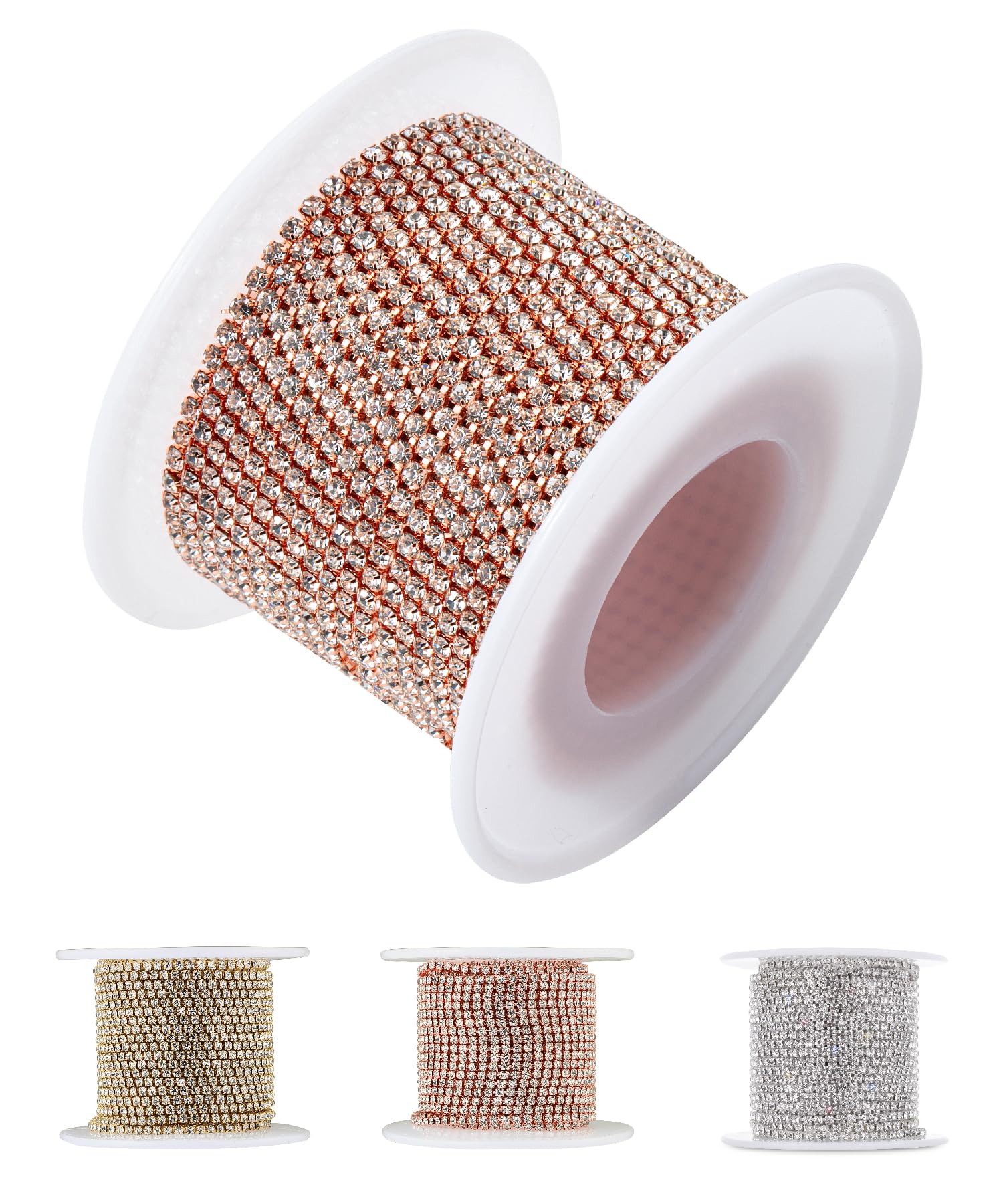 Amazon.com: Mr. Pen- Crystal Rhinestone Close Chain, 1 Roll 11 Yards ...