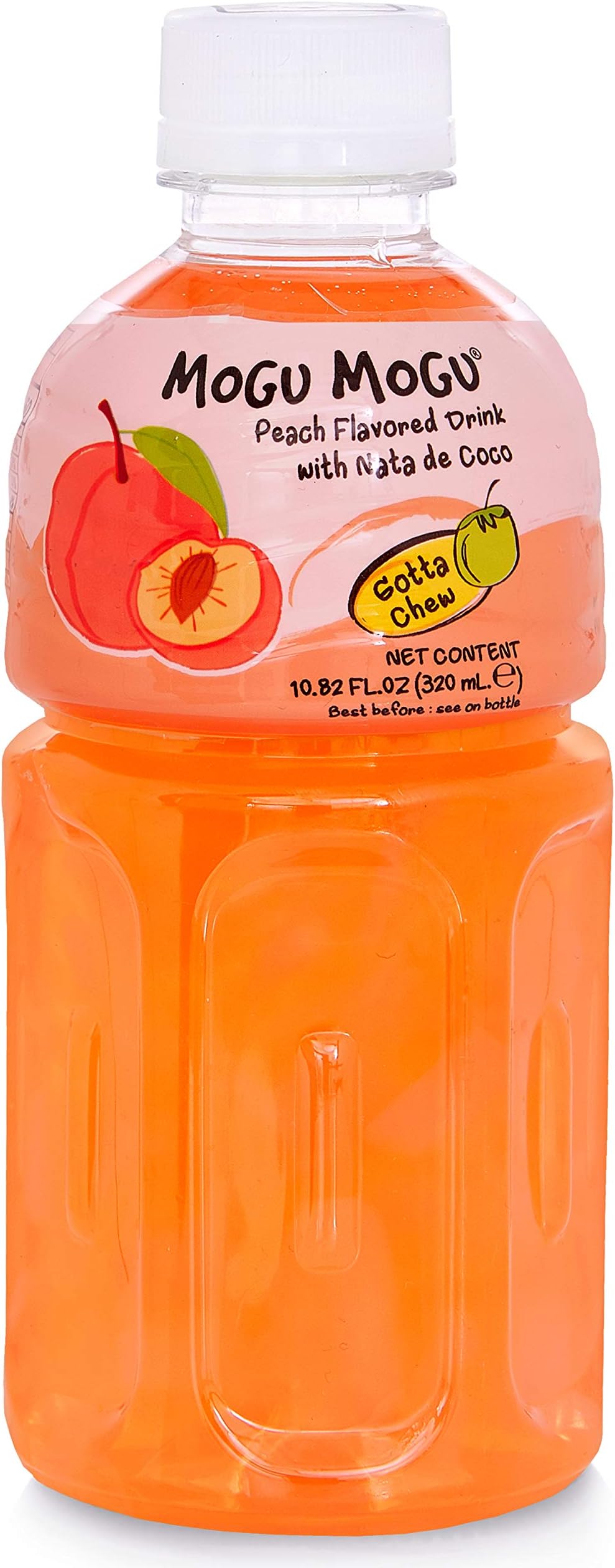 Amazon.com : Mogu Mogu Juice with Nata De Coco, Coconut, 12 Pound (Pack ...