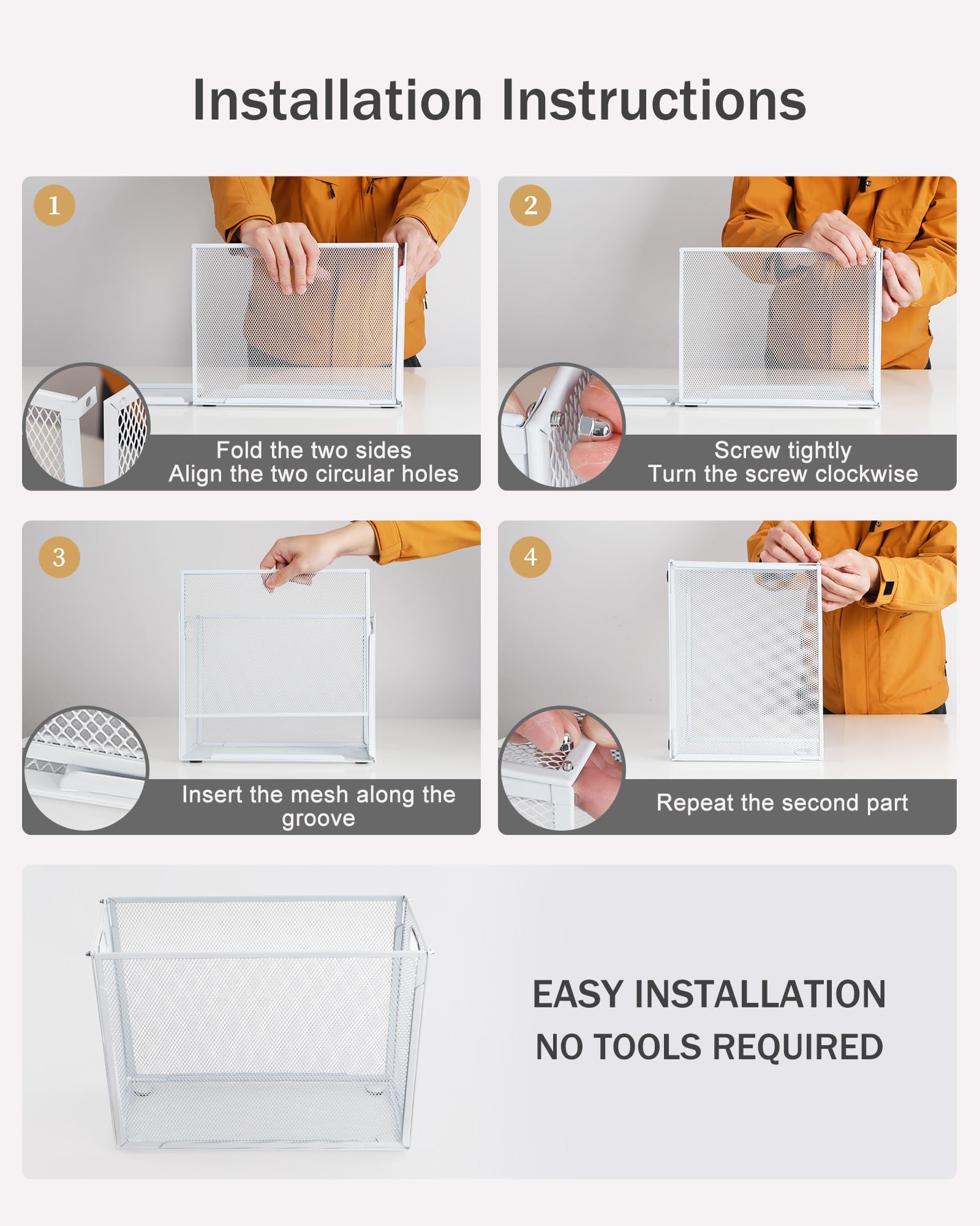 Snapklik.com : Oterri Hanging File Organizer, Portable Desktop File ...