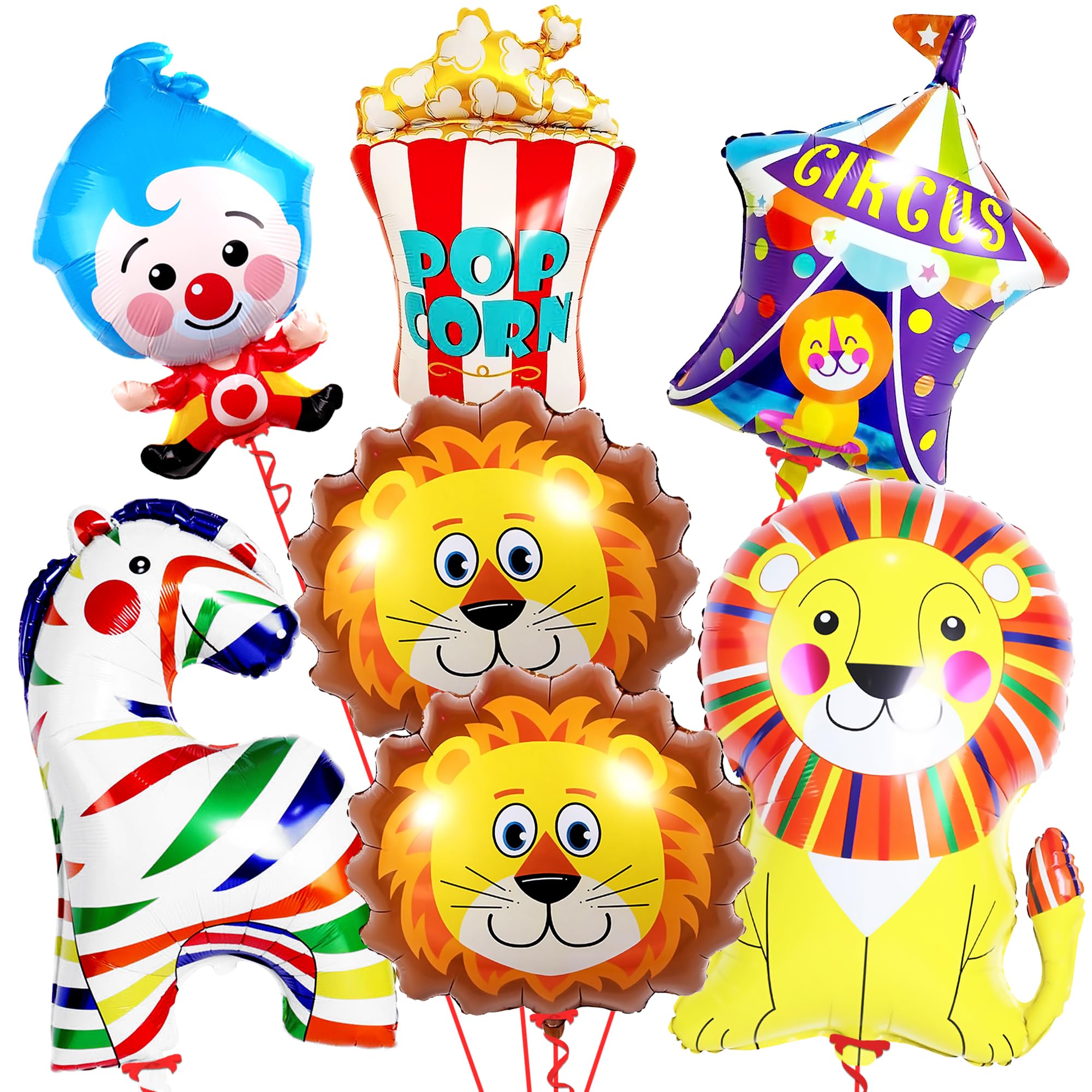 Amazon.com: KatchOn, Giant Circus Balloons - 34 Inch, Pack of 5 and ...