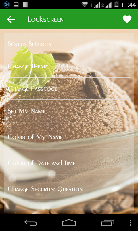 Ice Cream Lockscreen Wallpaper - Application sur Amazon Appstore