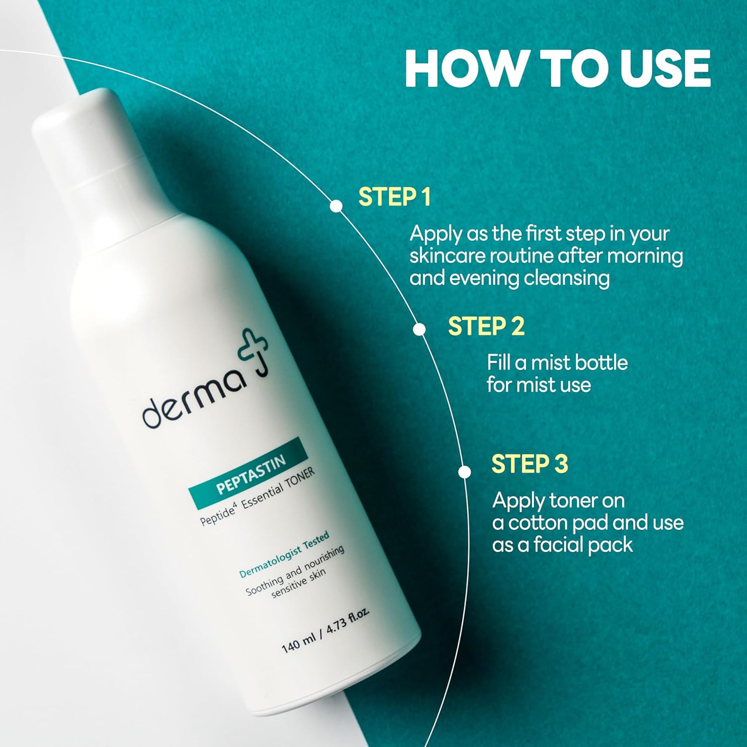 Derma J Premium Facial Toner with Collagen Peptide البحرين | Ubuy