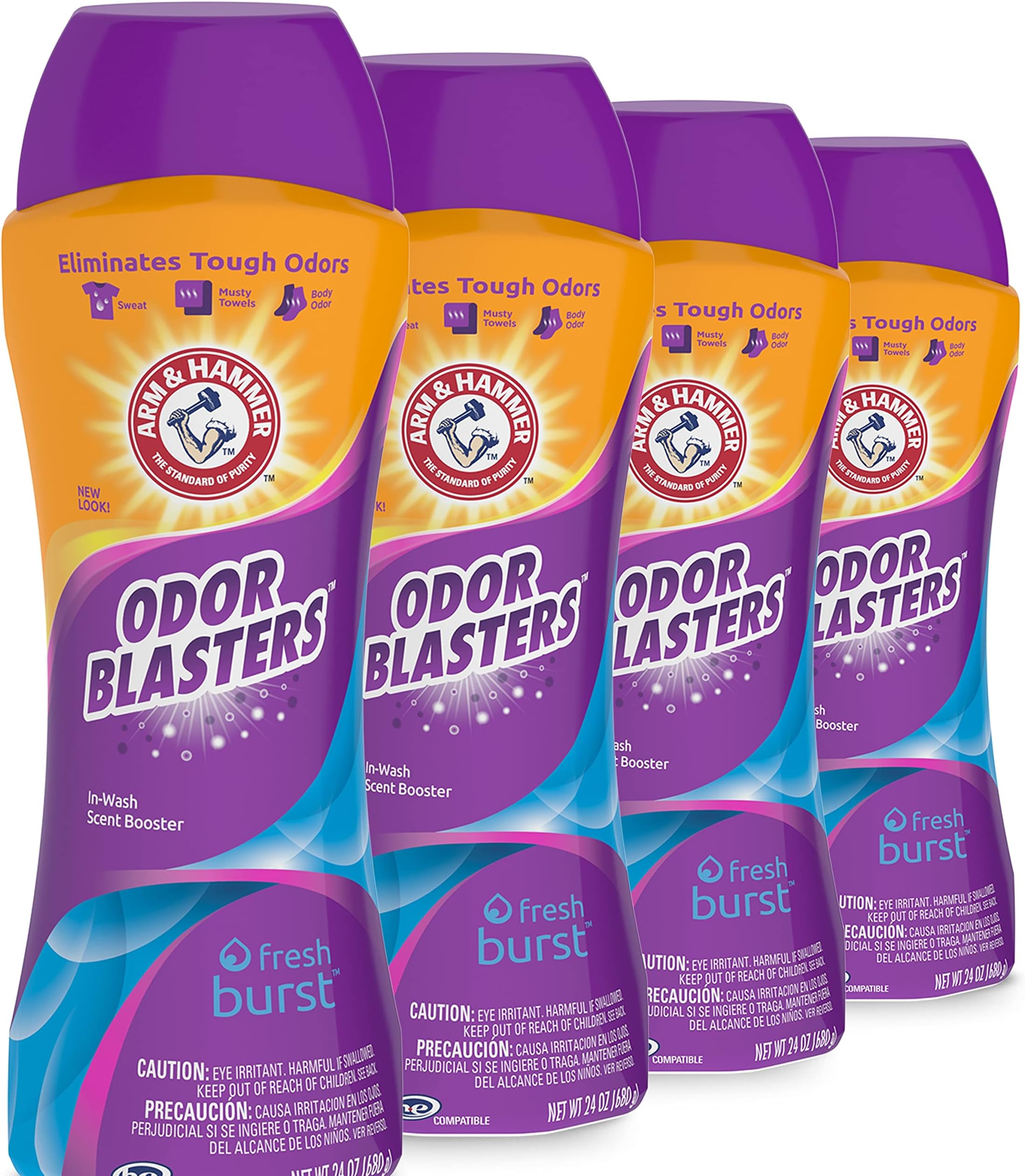 Amazon.com: Arm & Hammer Odor Blasters In-Wash Scent Booster - Fresh ...