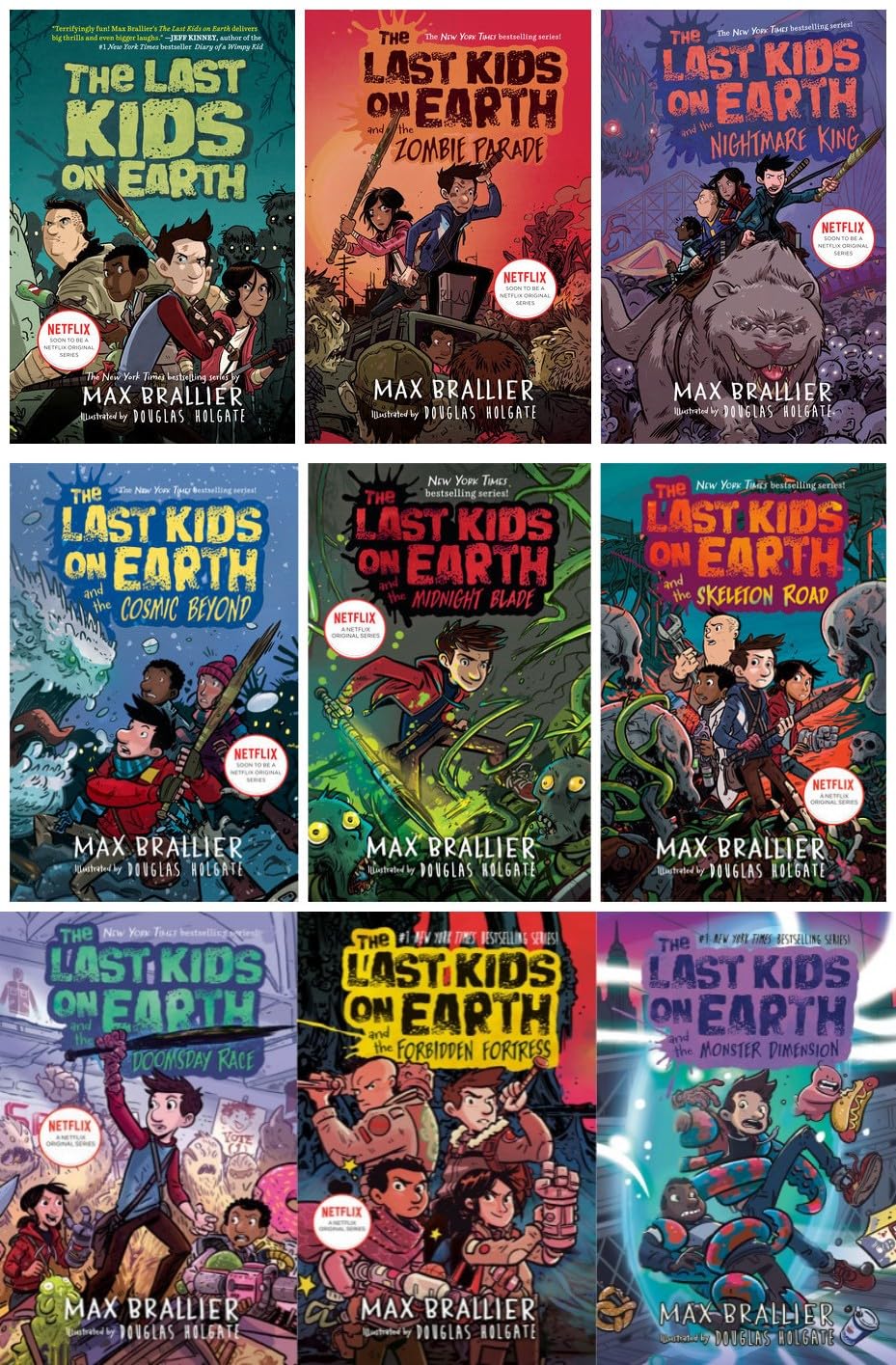 The Last Kids on Earth Series 9 Books Set (The Last Kids on Earth ...