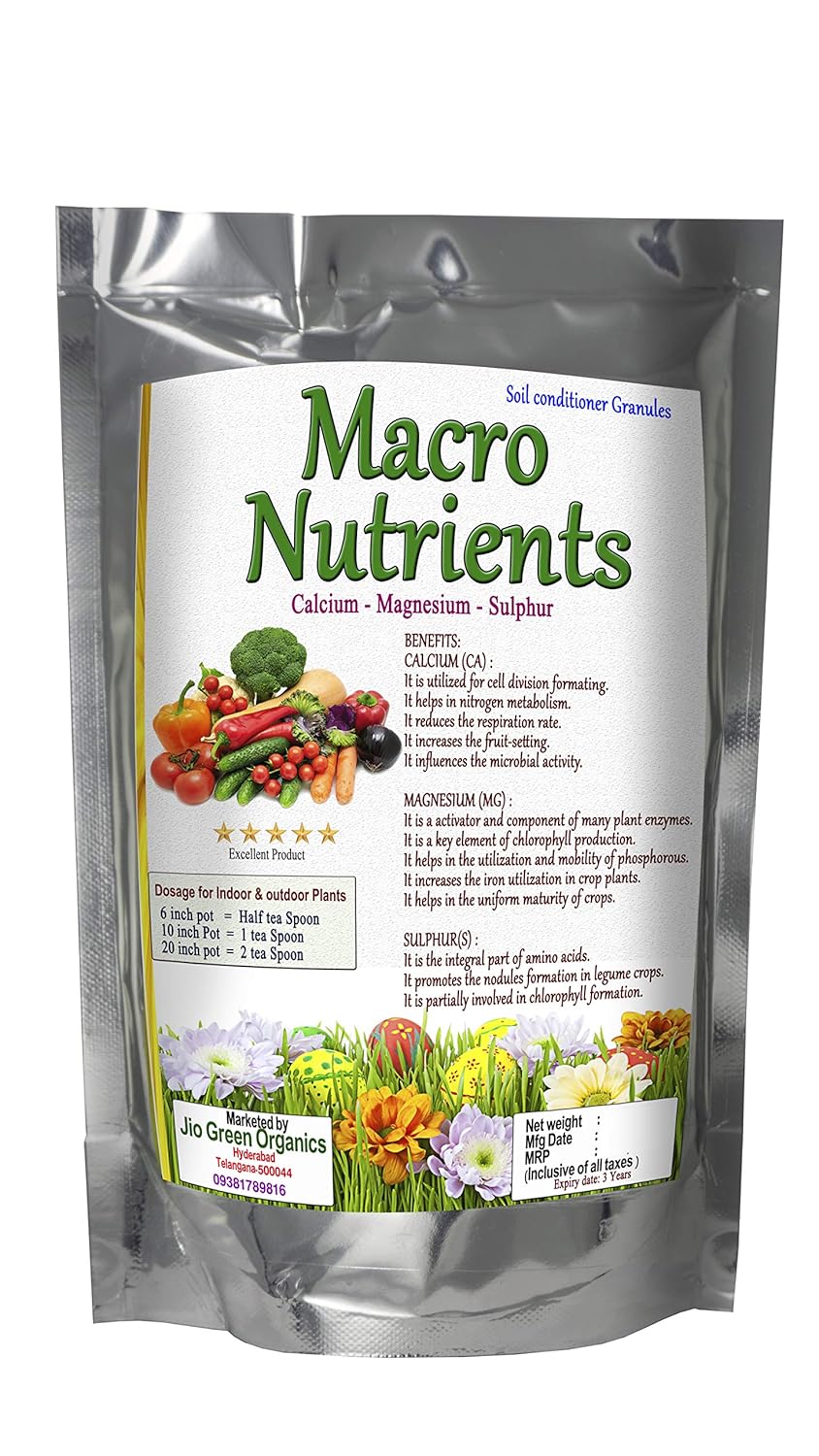 Jio Green garden Store Macro Nutrients Calcium Magnesium Sulphur ...