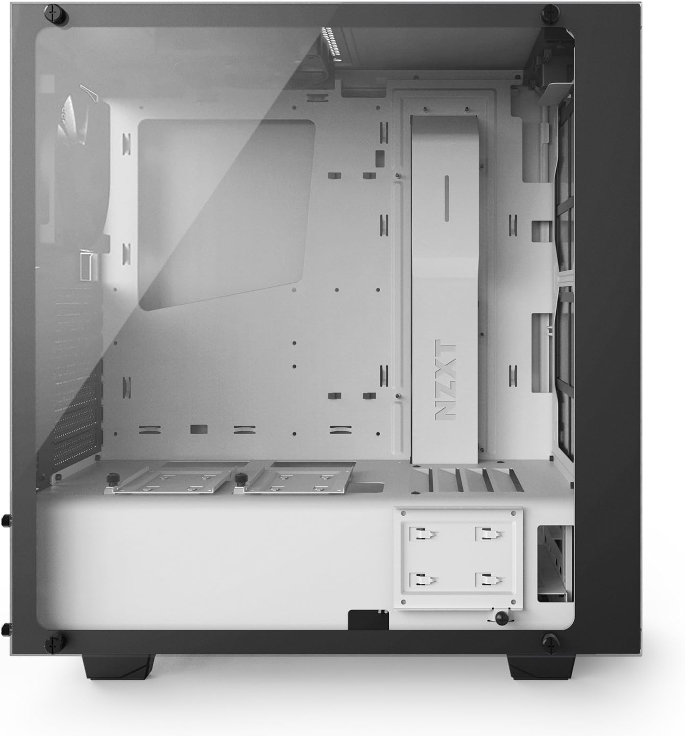 NZXT S340VR Elite Computer Case, Matte White (CA-S340W-W2) : Amazon.co ...