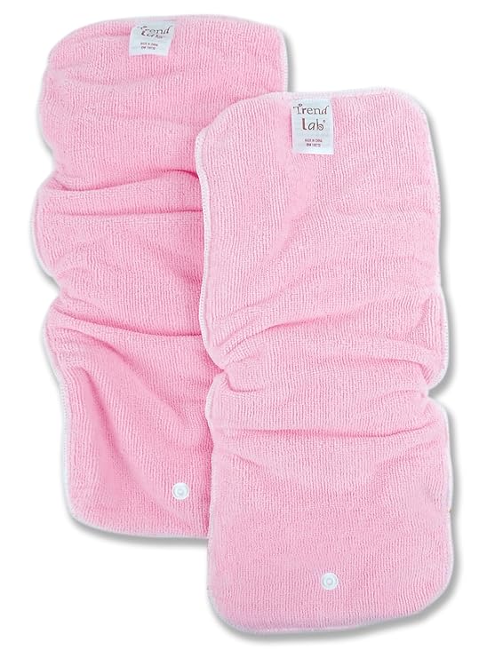 Amazon.com : Trend Lab 2 Pack Snap in Liners for Cloth Diapers, Pink ...