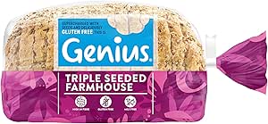 Genius Gluten Free Triple Seeded Sandwich Loaf, 535g : Amazon.co.uk ...