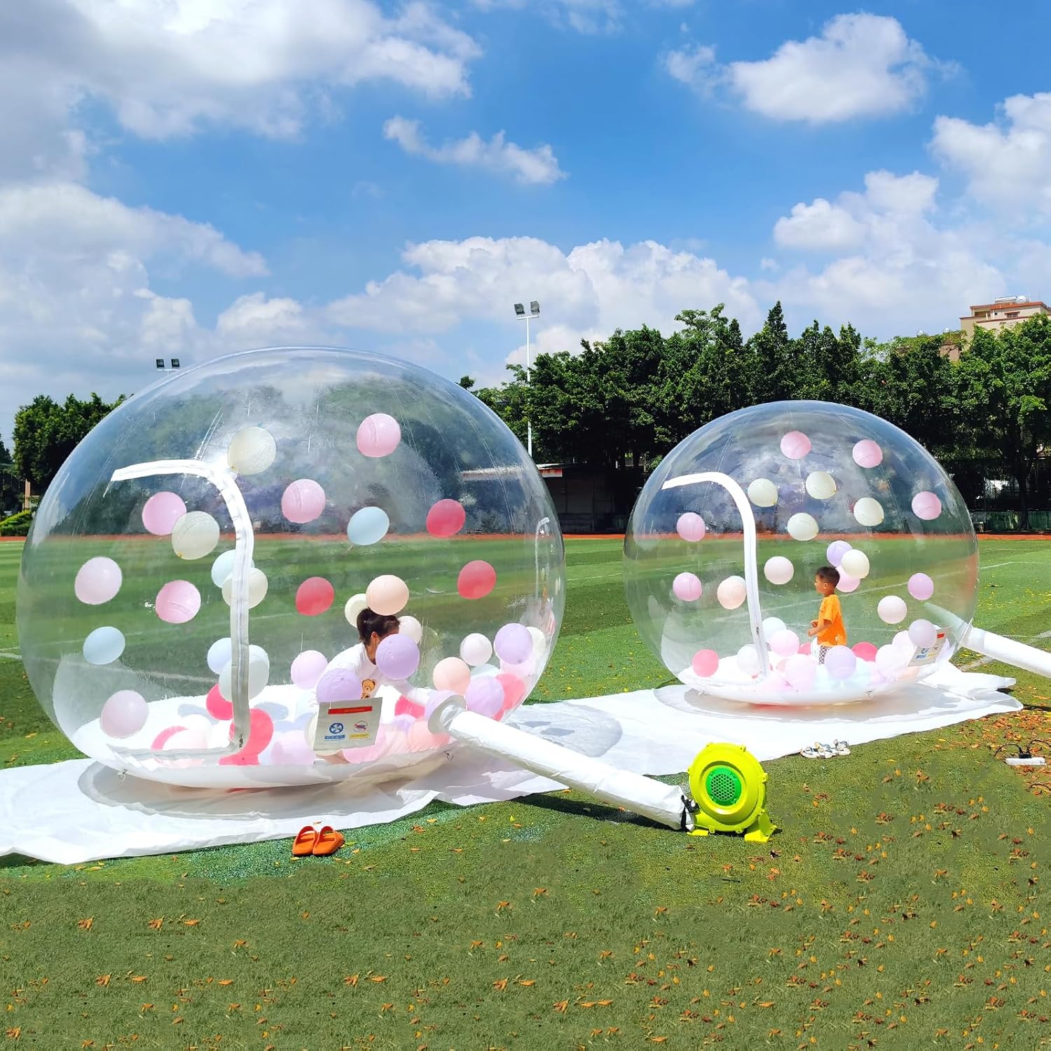 Kathring Tienda inflable transparente de la burbuja, casa de la burbuja ...
