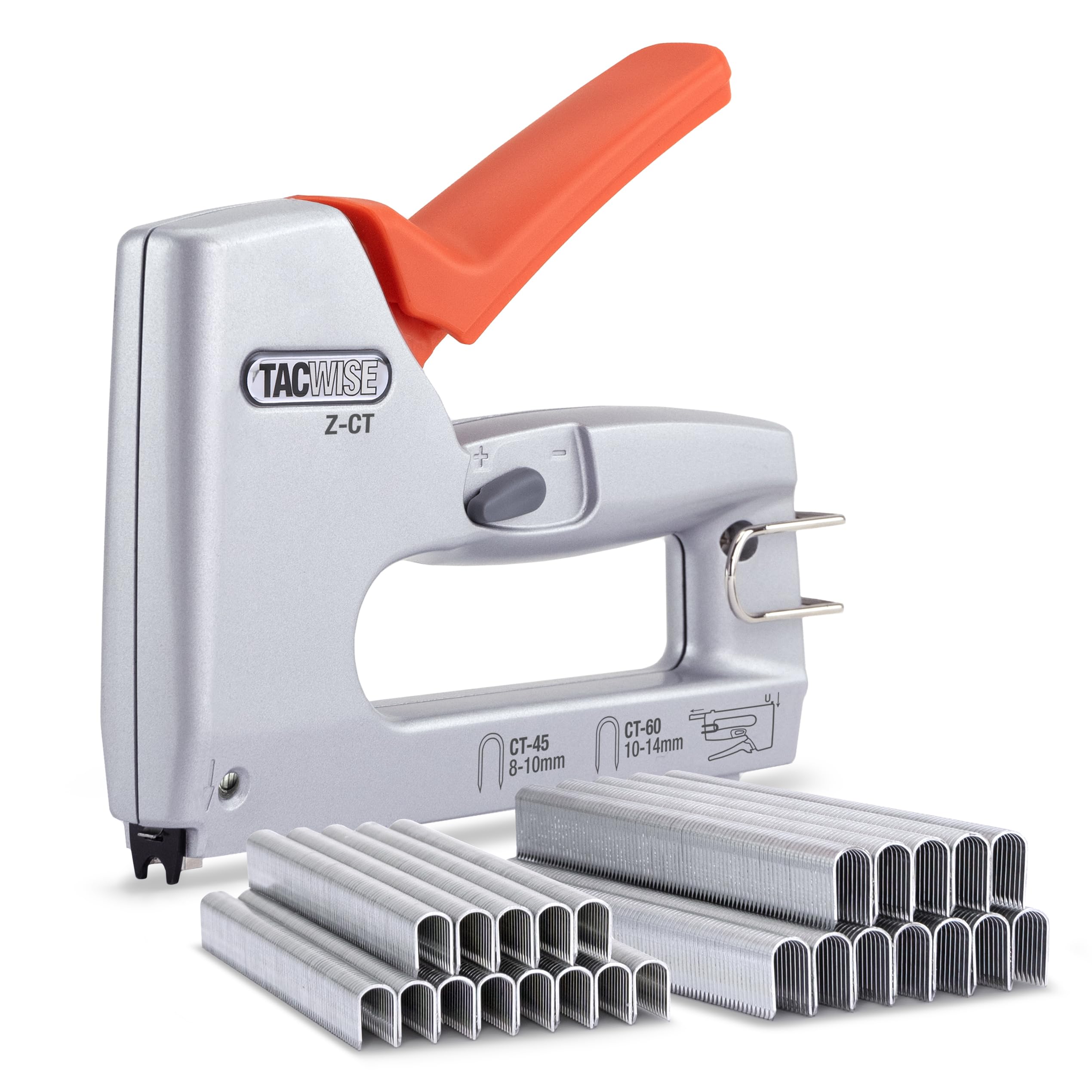 Tacwise 1763 Z-CT Heavy Duty Duo Metal Cable Tacker with 4000 Staples ...