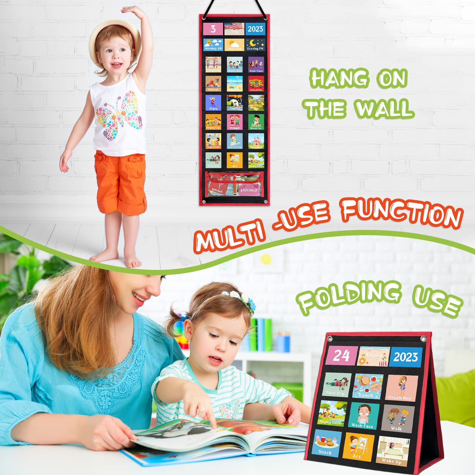 Snapklik.com : Visual Schedule For Kids Chore Chart
