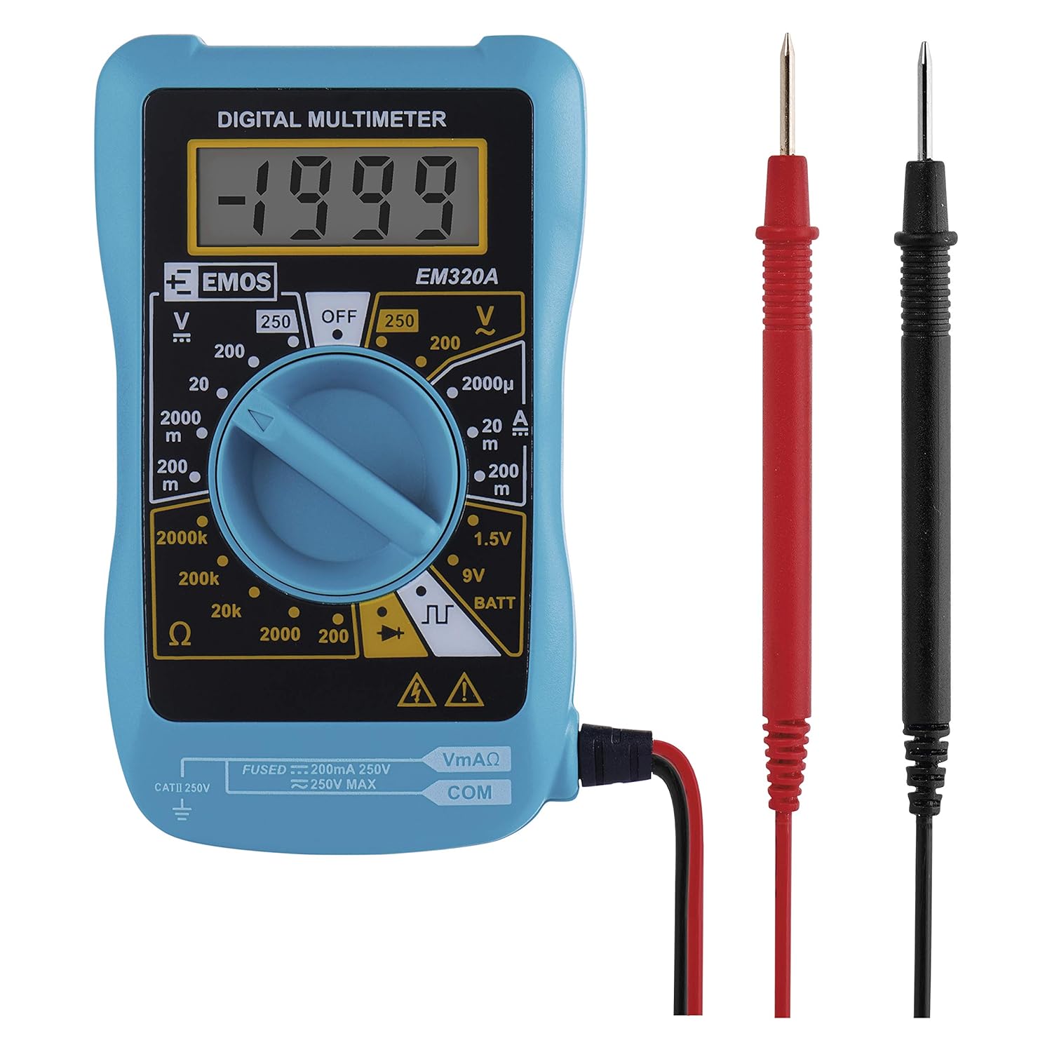 EMOS Digital Multimeter Voltage Tester Voltage Tester AC DC: Amazon.com ...
