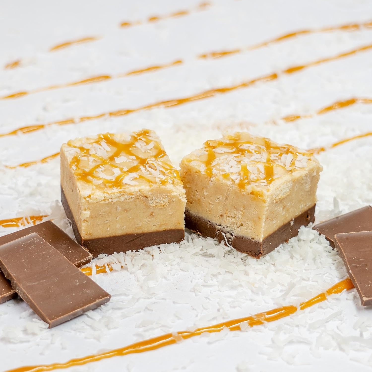 Amazon.com : Valley Fudge, Caramel Coconut Delight Fresh Artisan Fudge ...