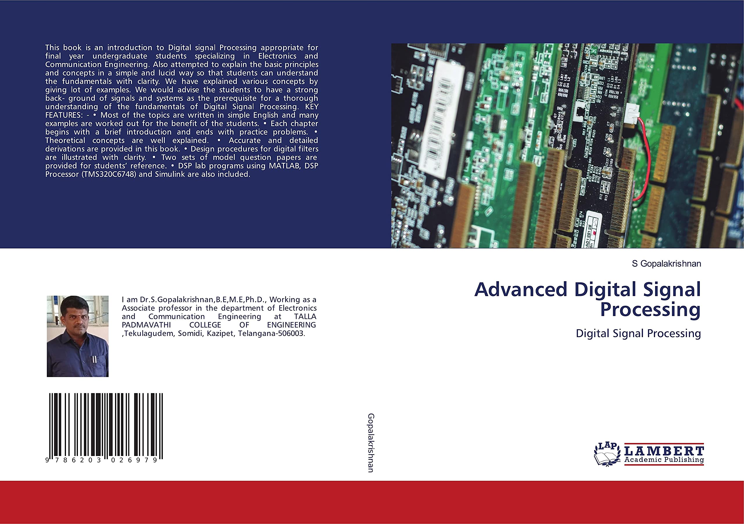 Advanced Digital Signal Processing : S Gopalakrishnan: Amazon.in: Books