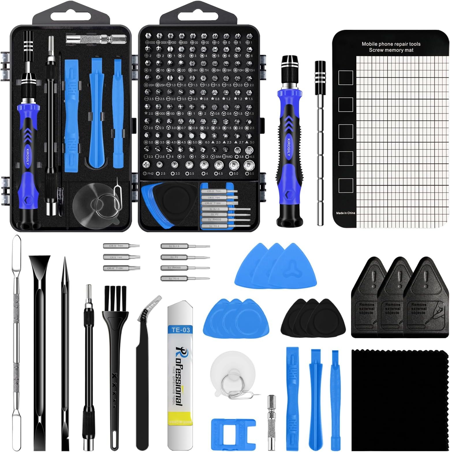 Amazon.com: 135 in 1 Precision Screwdriver Set, Computer Screwdriver ...