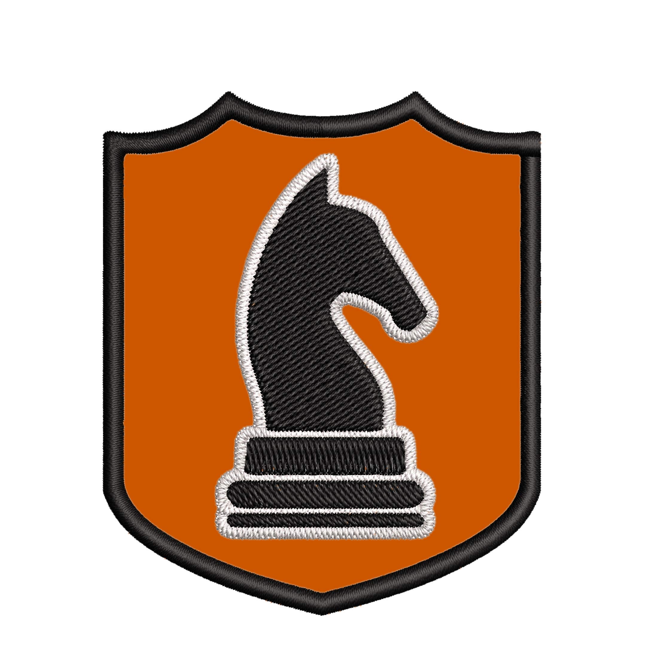 Amazon.com: Black Knight Chess Piece Embroidered Premium Patch DIY Iron ...