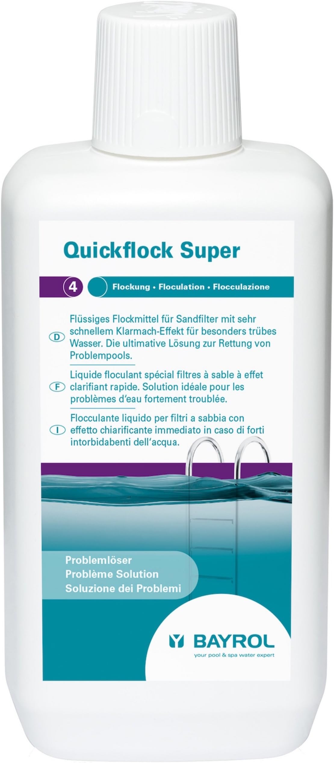 BAYROL Superflock Plus 1 kg - Flockungsmittel Pool für Sandfilter ...