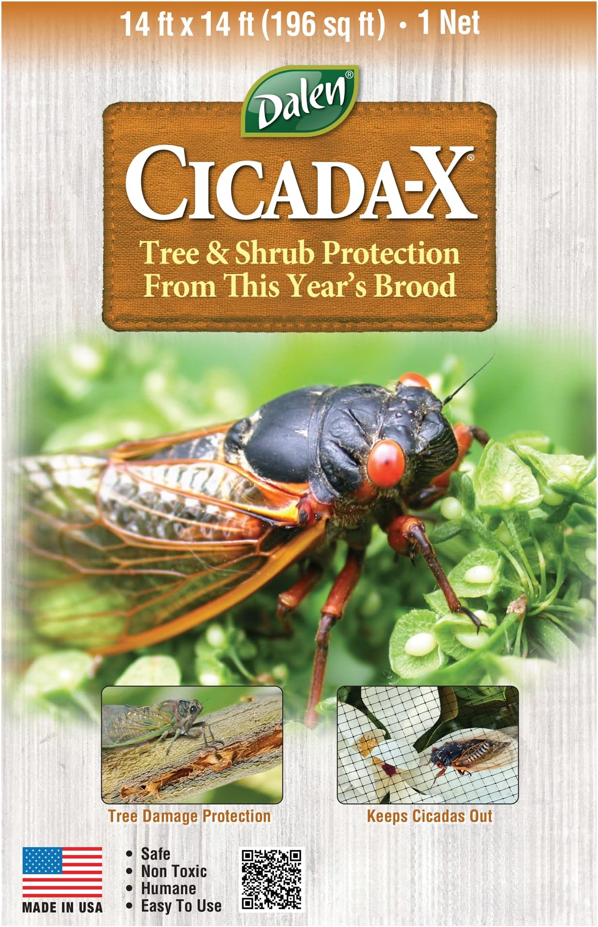 Amazon.com: Dalen Cicada-X Tree & Shrub Protective Netting – Protect ...
