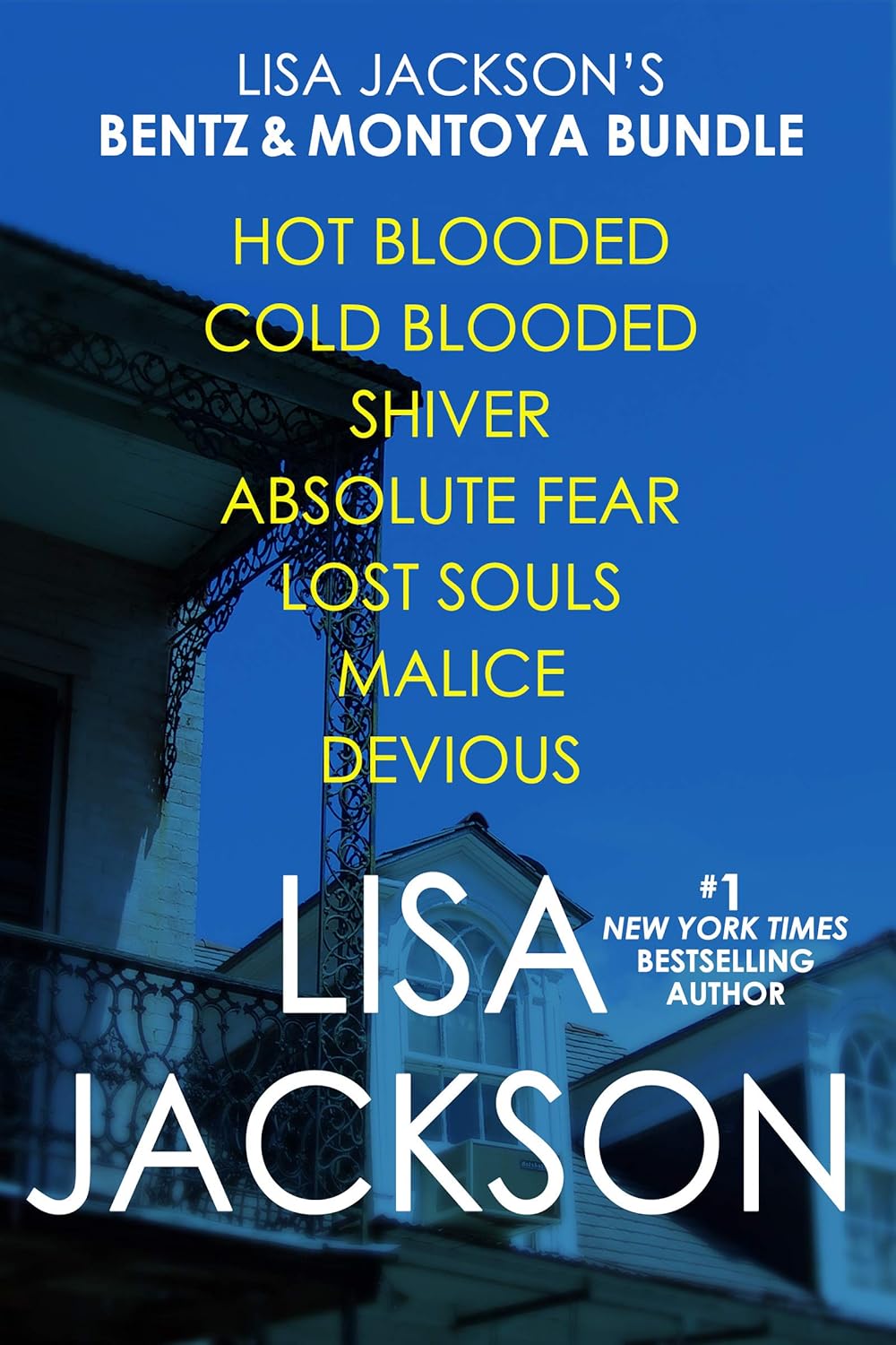 Lisa Jackson's Bentz & Montoya Bundle: Shiver, Absolute Fear, Lost ...