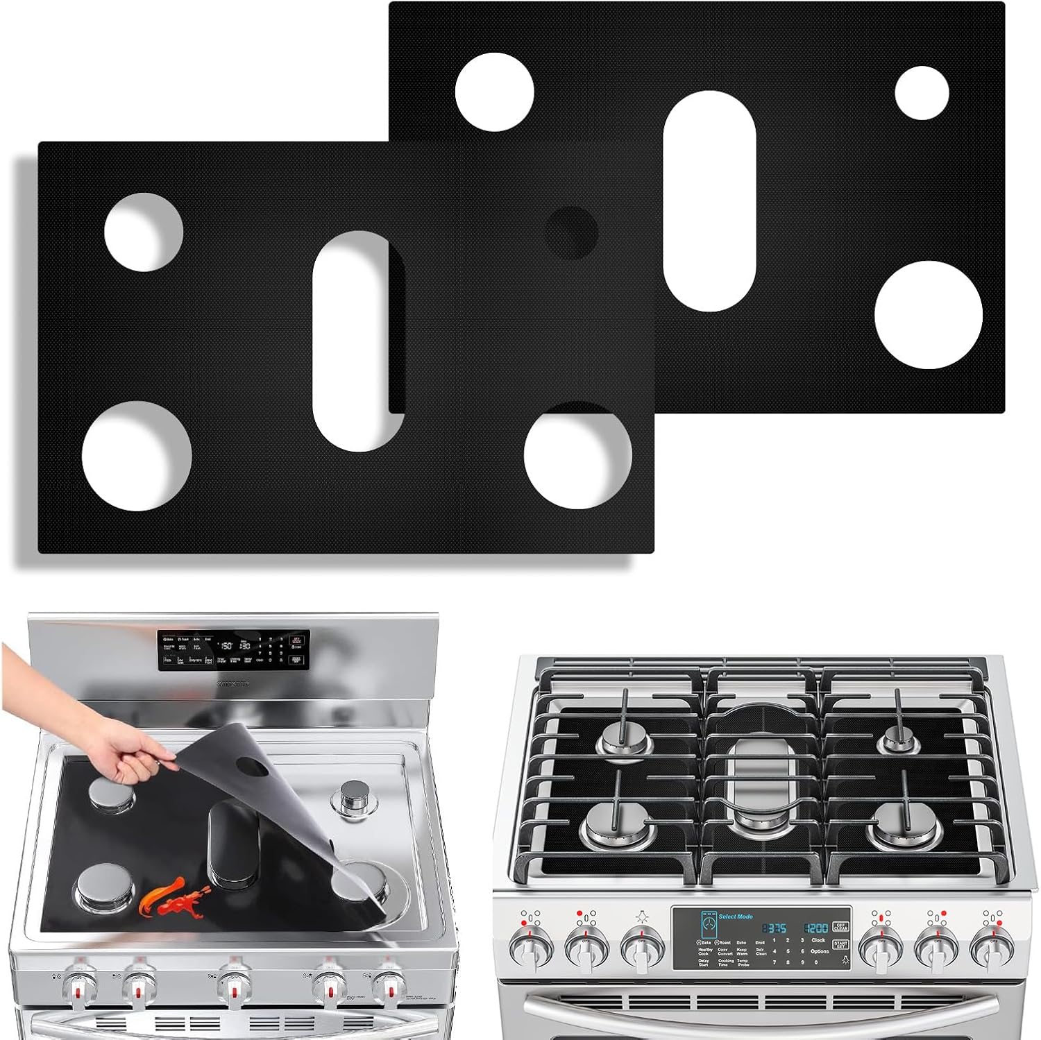 Amazon.com: EAORBD Stove Top Covers for Samsung Gas Range Stove ...