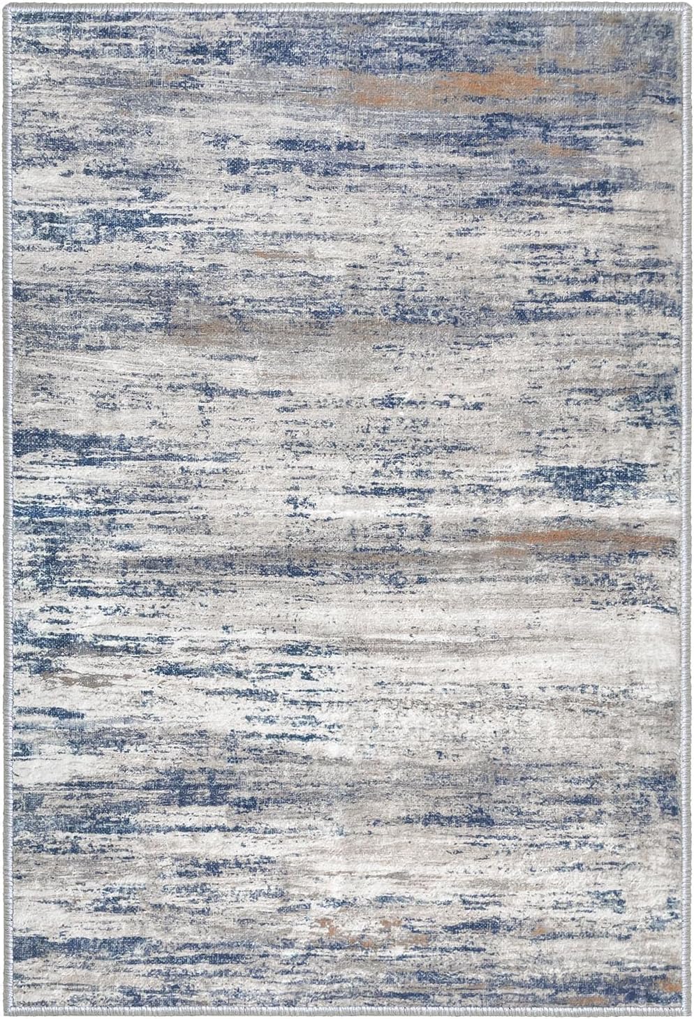 Amazon.com: KOZYFLY 2PCS Modern Abstract Runner Rug 2x6 Beige and ...