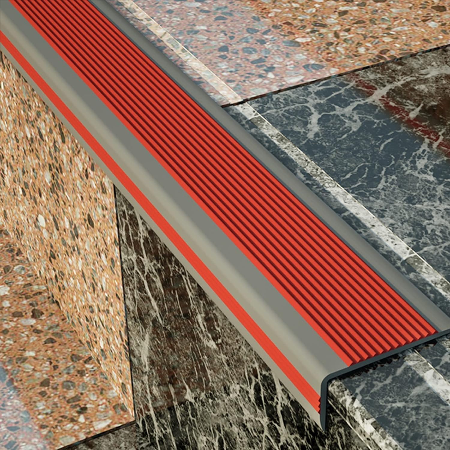 Floor Edging Trim Strip Self Adhesive Safety Edge Reducer, Scratch ...