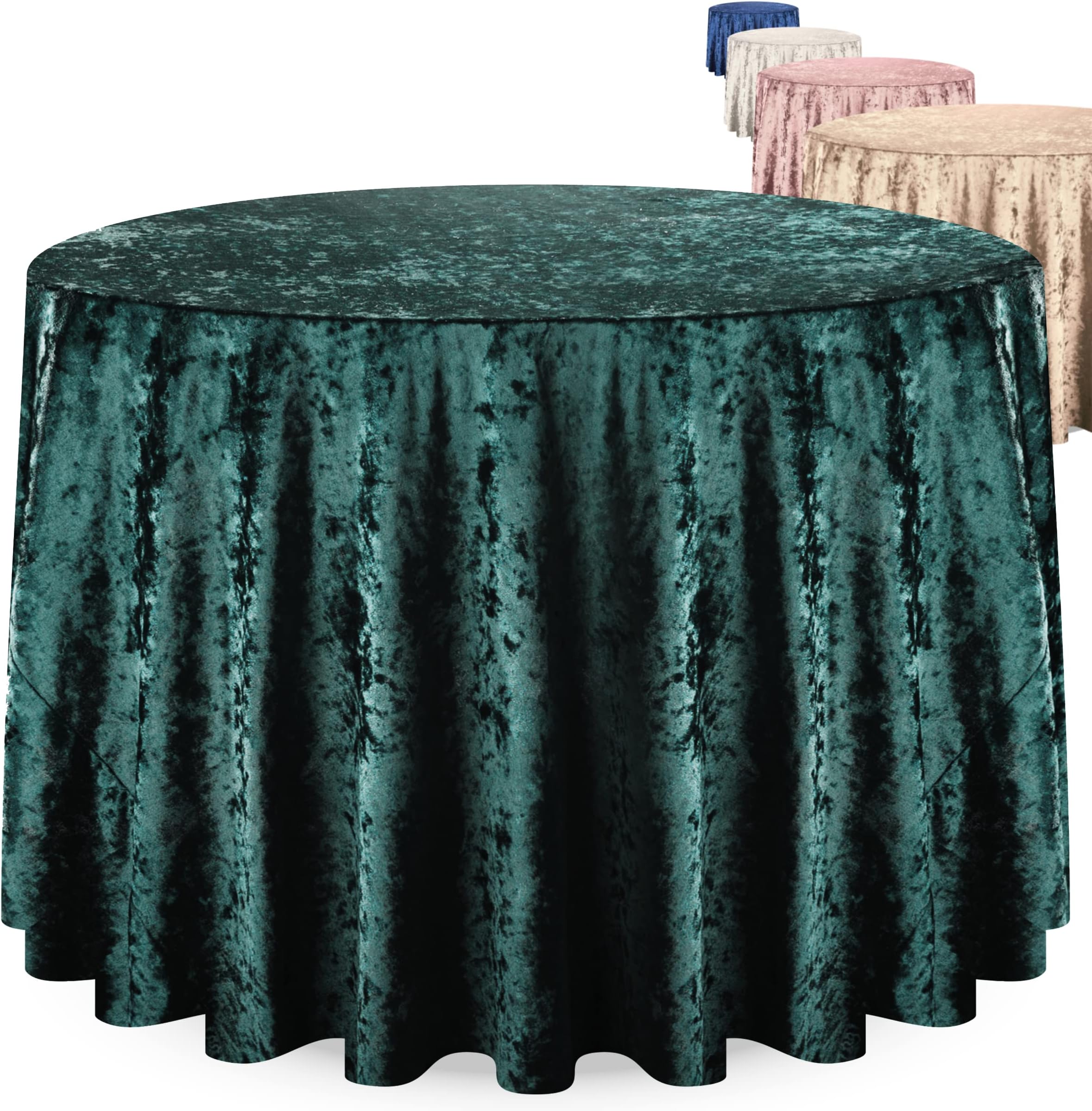 Amazon.com: AK TRADING CO. Lush Panne Velvet Tablecloth - 60 x 102 Inch ...