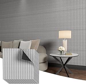 Amazon.com: Jaspond 20 PCS 3D Wall Panels Peel and Stick, Unique ...