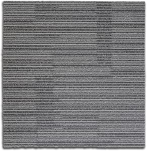 lesolar 12Pcs Carpet Squares 20"x 20" Knitting Carpet Tiles with ...