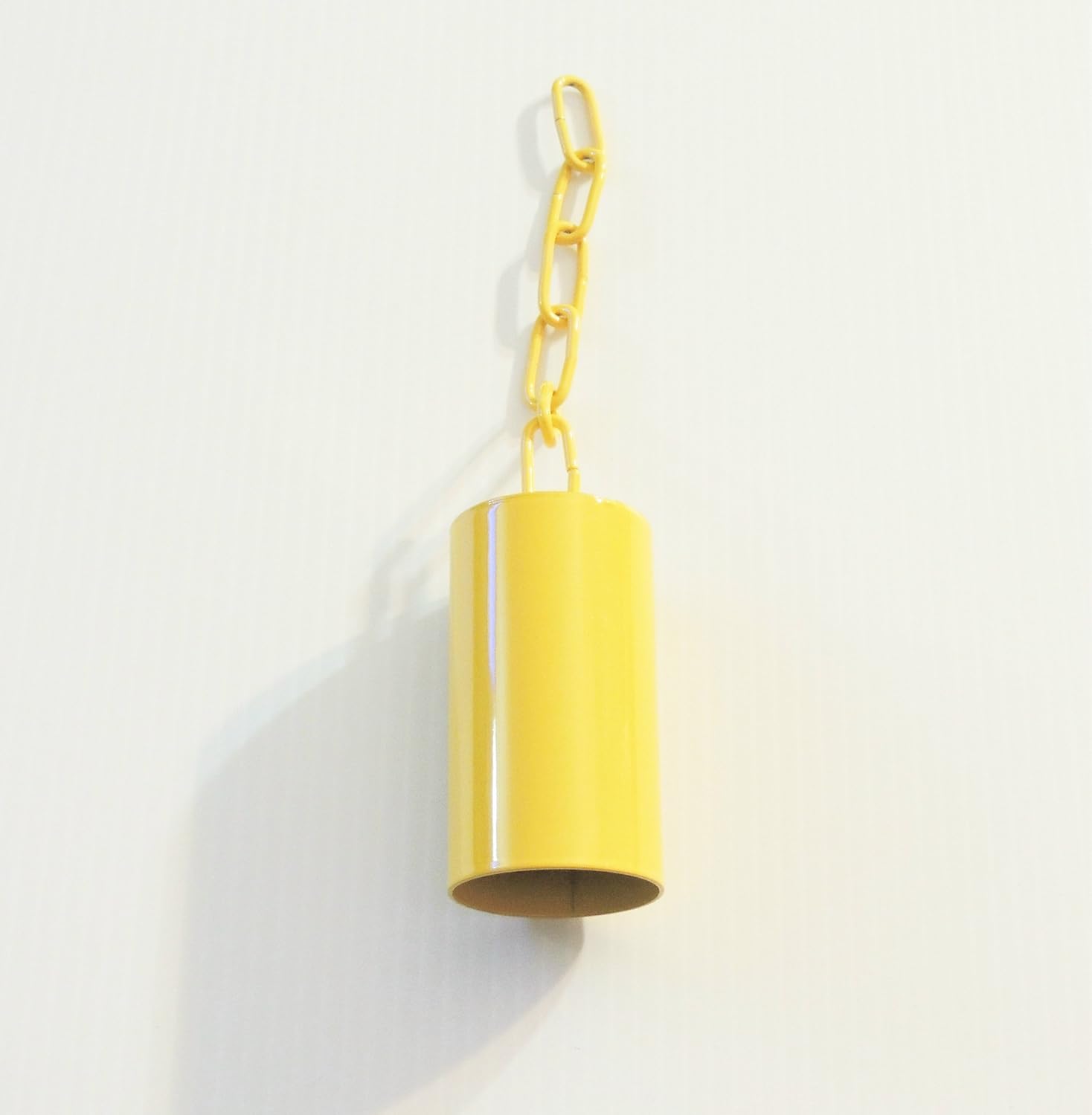 Amazon.com : Pipe/safety Bell W/matching Chain Bird Toy Large Yellow by ...