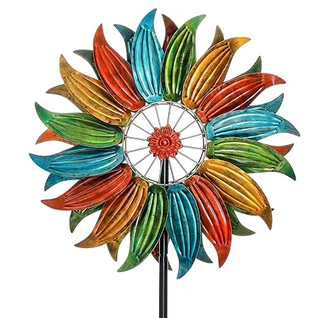 Amazon.com: flybold Wind Spinner Wind Spinners for Yard and Garden Wind ...