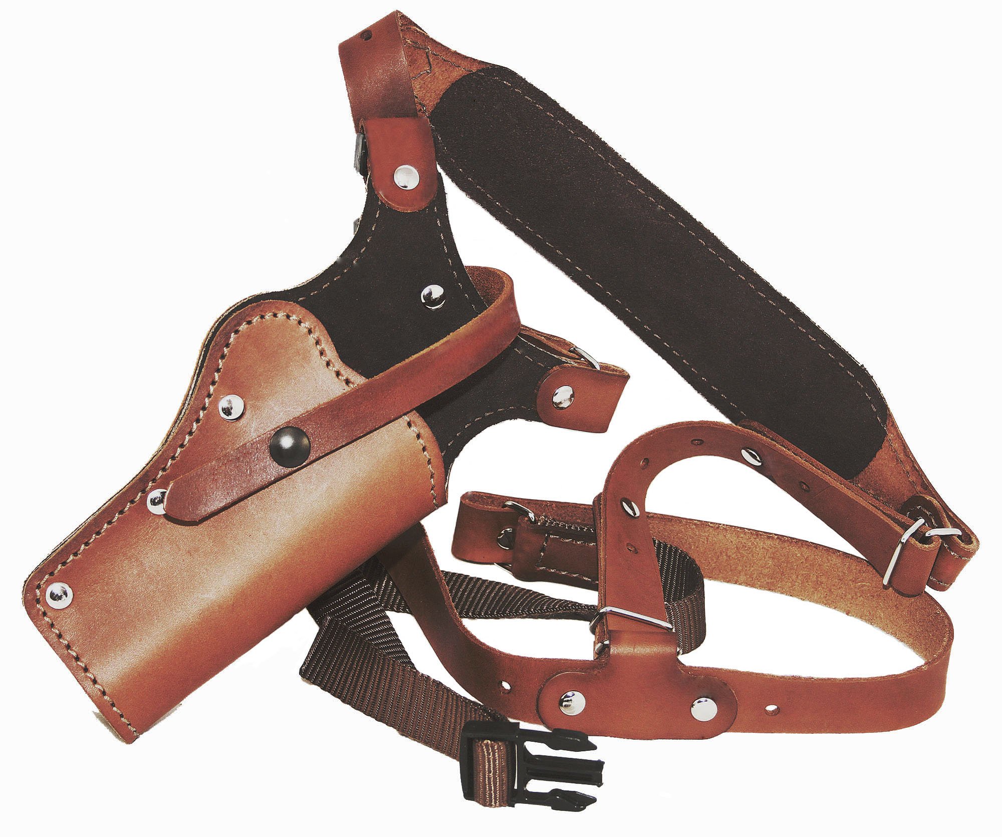 Buy WESTERN IMAGES LEATHERWORKS, INC. Sportsman's Chest Rig Holster for ...